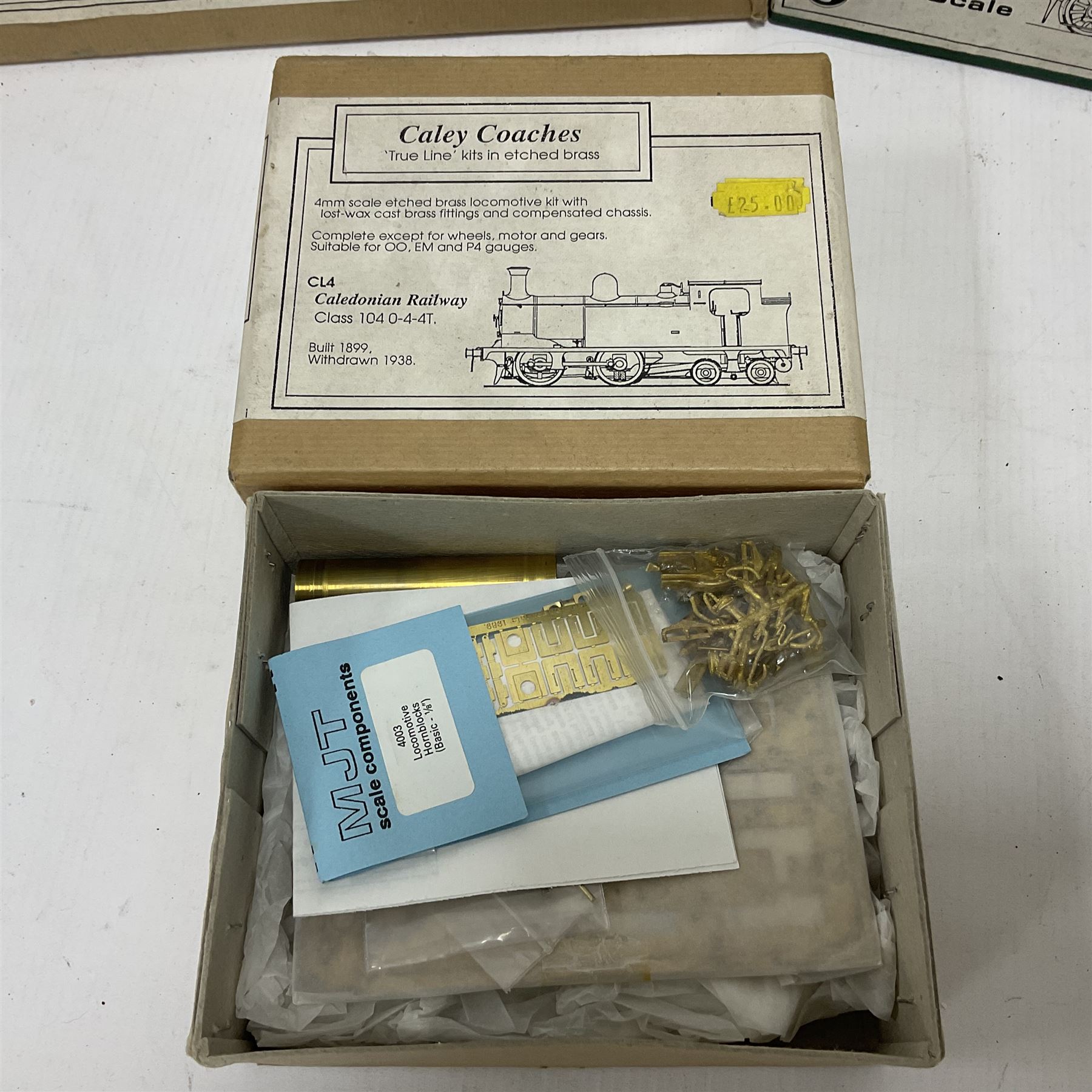 ‘00’ gauge - six model railway locomotive building kits comprising DJH ...