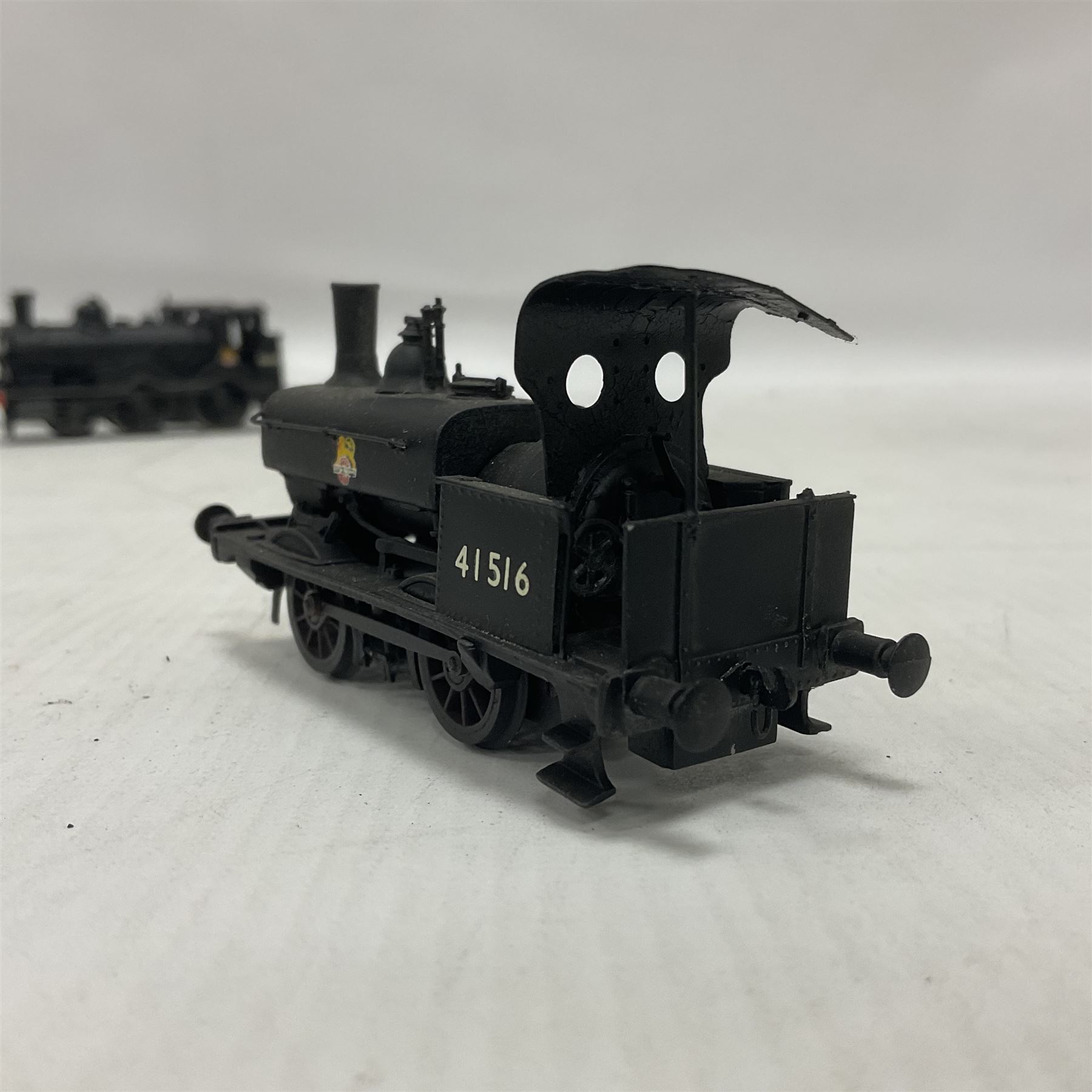 ‘00’ gauge - six kit built steam locomotives comprising Class Y7 0-4-0T ...