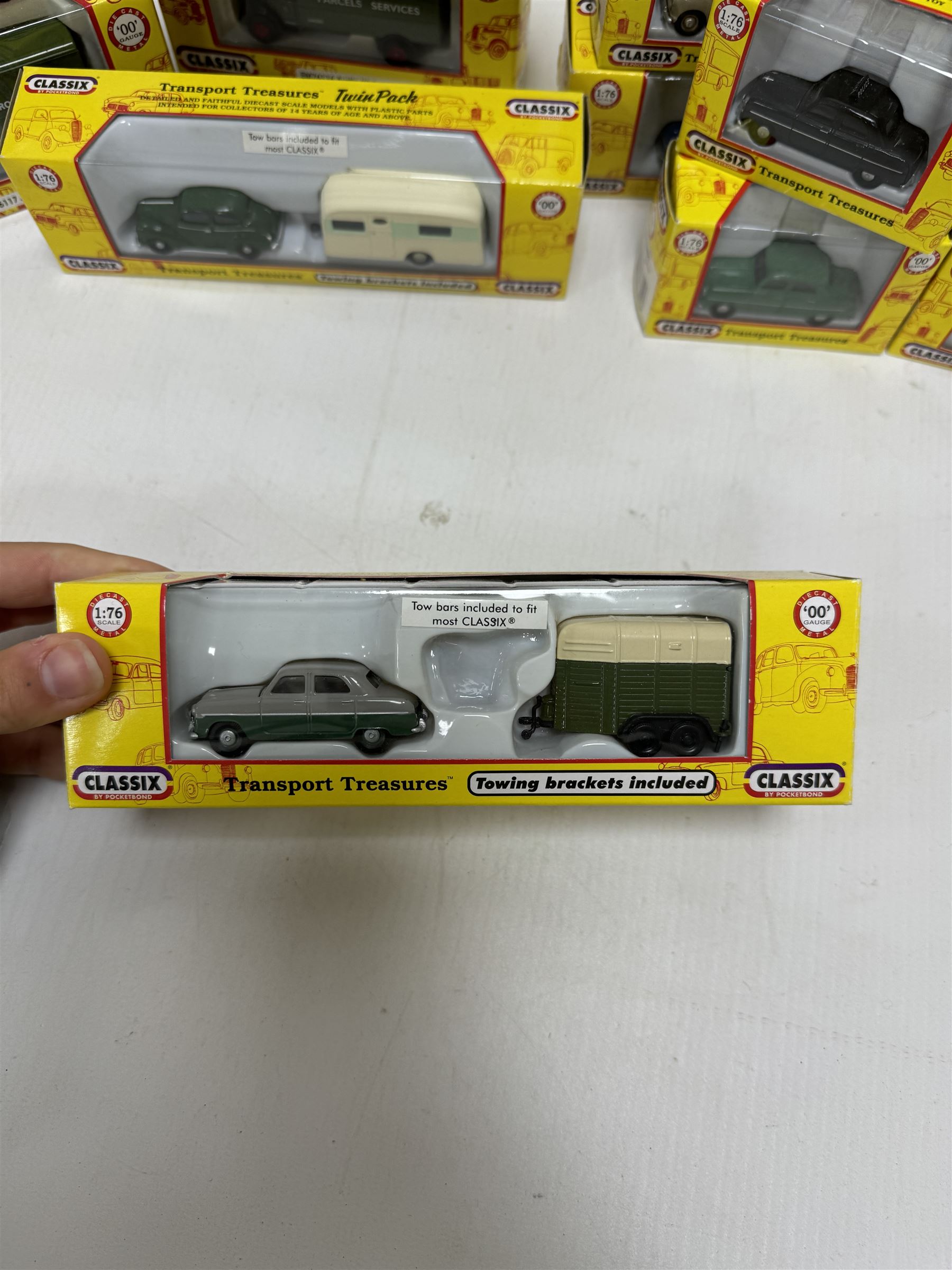 Fifty-five Classix Transport Treasures '00' gauge 1:76 scale diecast ...