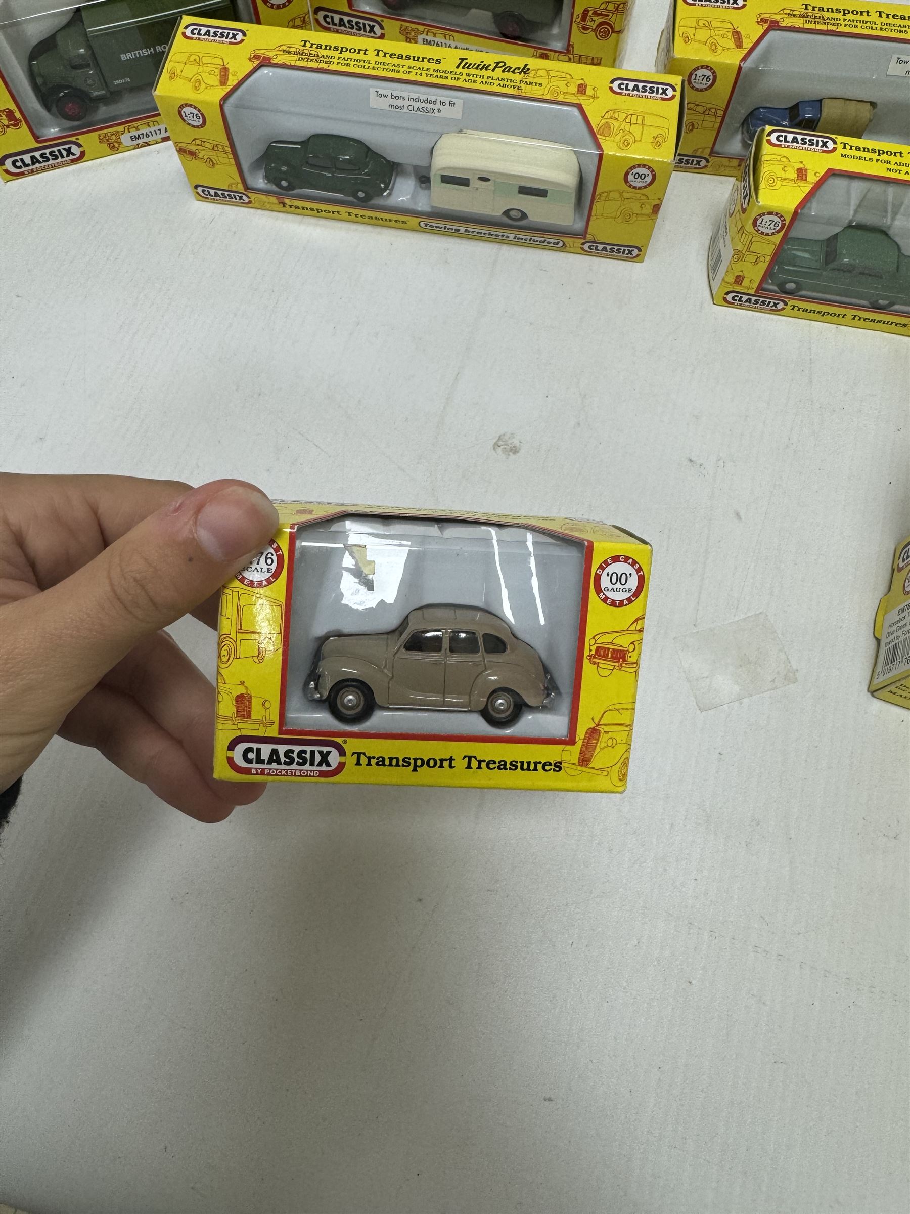 Fifty-five Classix Transport Treasures '00' gauge 1:76 scale diecast ...
