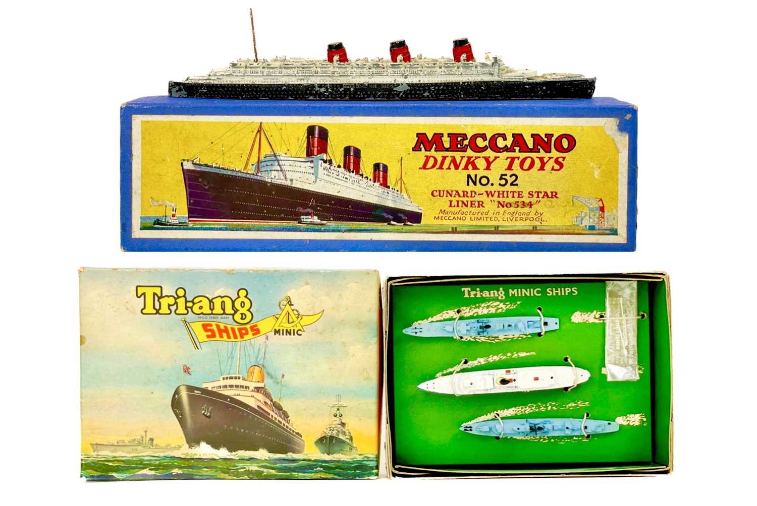 Triang Minic and Dinky boxed models Comprising:A scarce Triang Minic ...