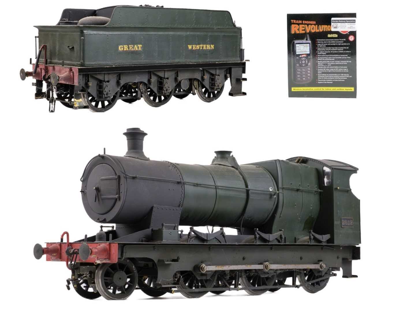 Gauge 3 (21/2") GWR "Aberdare" 2-6-0 locomotive and tender A GRS GWR ...