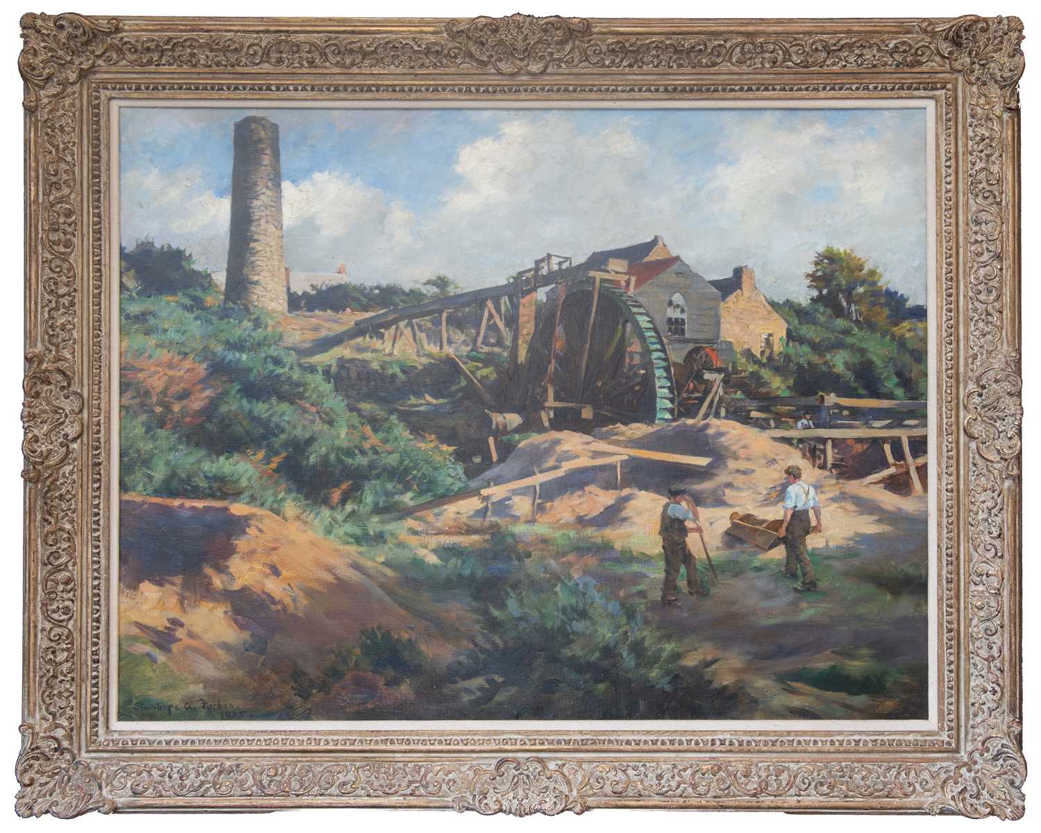 Stanhope Alexander FORBES (1857-1947) The Old Mine Stamp Godolphin ...