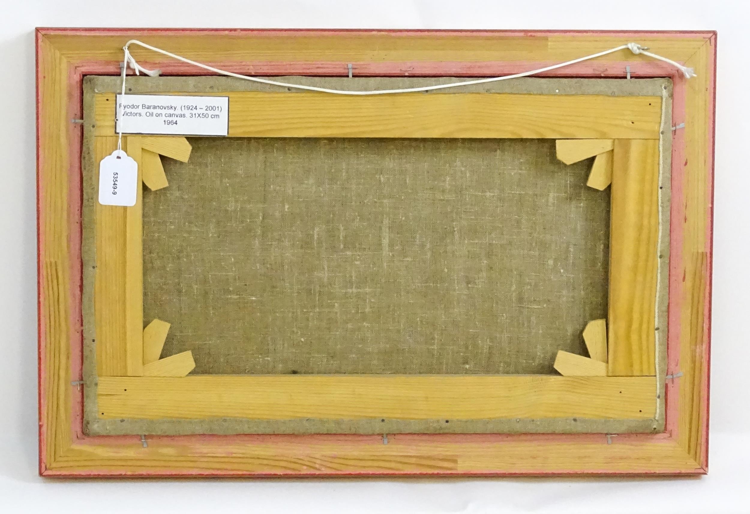 Fyodor / Fedor Mikhailovich Baranovsky (1924-2001), Russian School, Oil ...