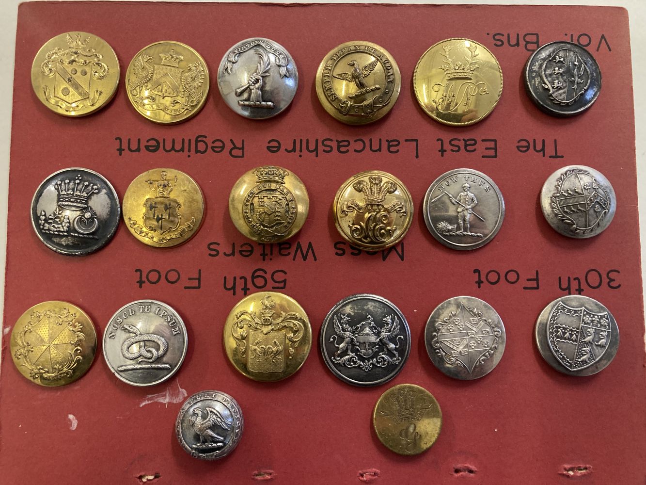 * Livery Buttons. A fine collection of 95 livery buttons mostly 19th ...