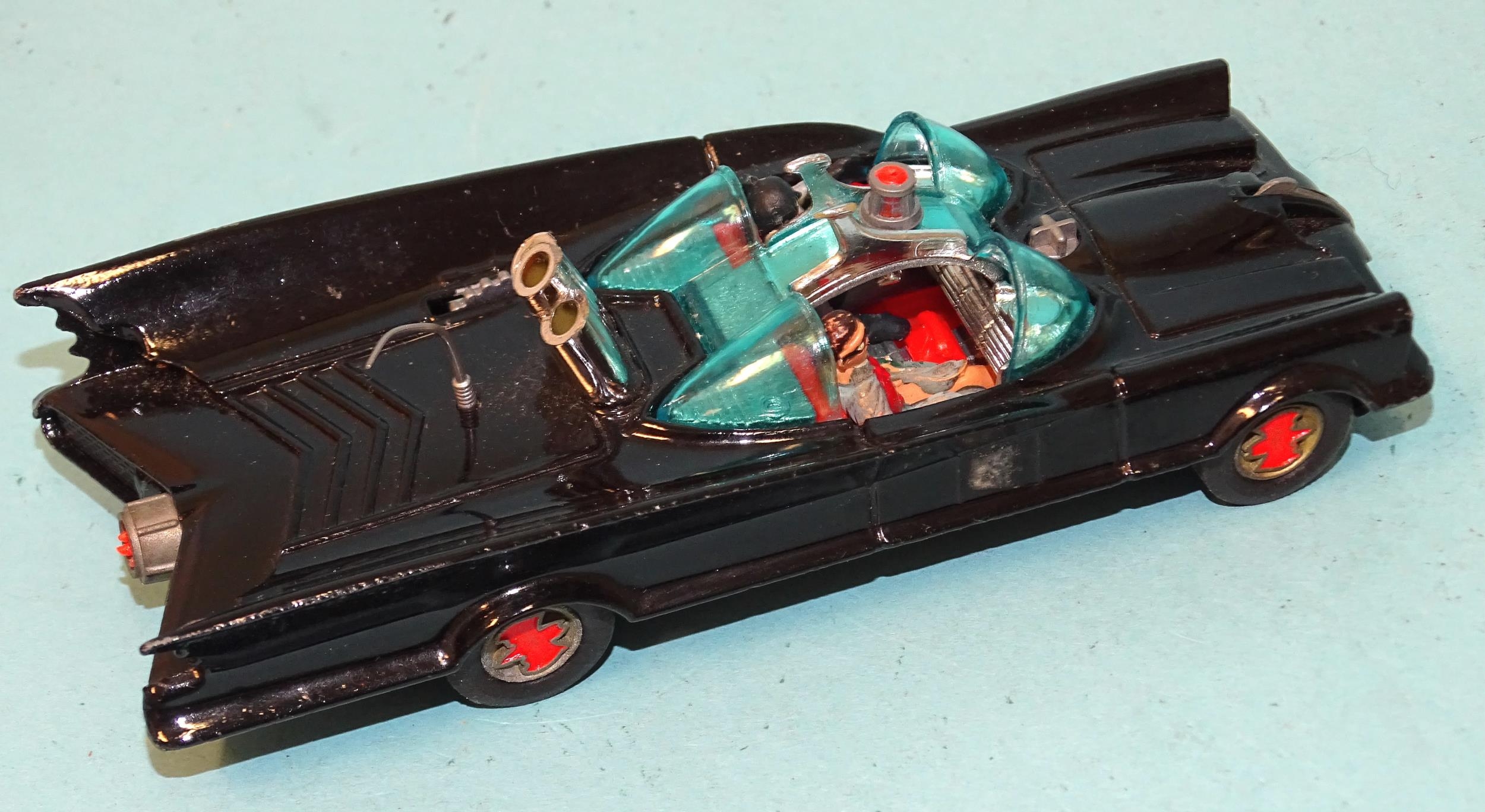 Corgi Toys, no.267 Batmobile, boxed with figures, four rockets in ...