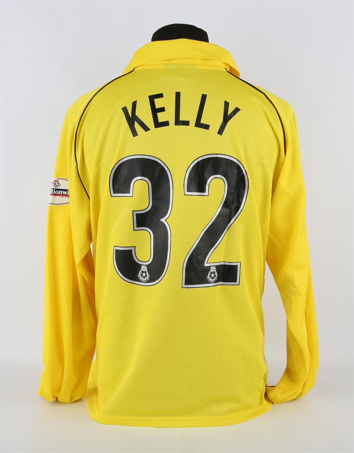 Watford Football club, Stephen Kelly (No.32) shirt from 2003-2004, L/S ...