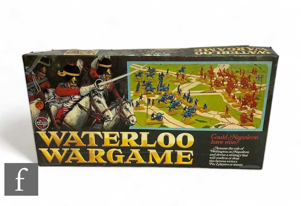 An Airfix Waterloo Wargame, boxed.
