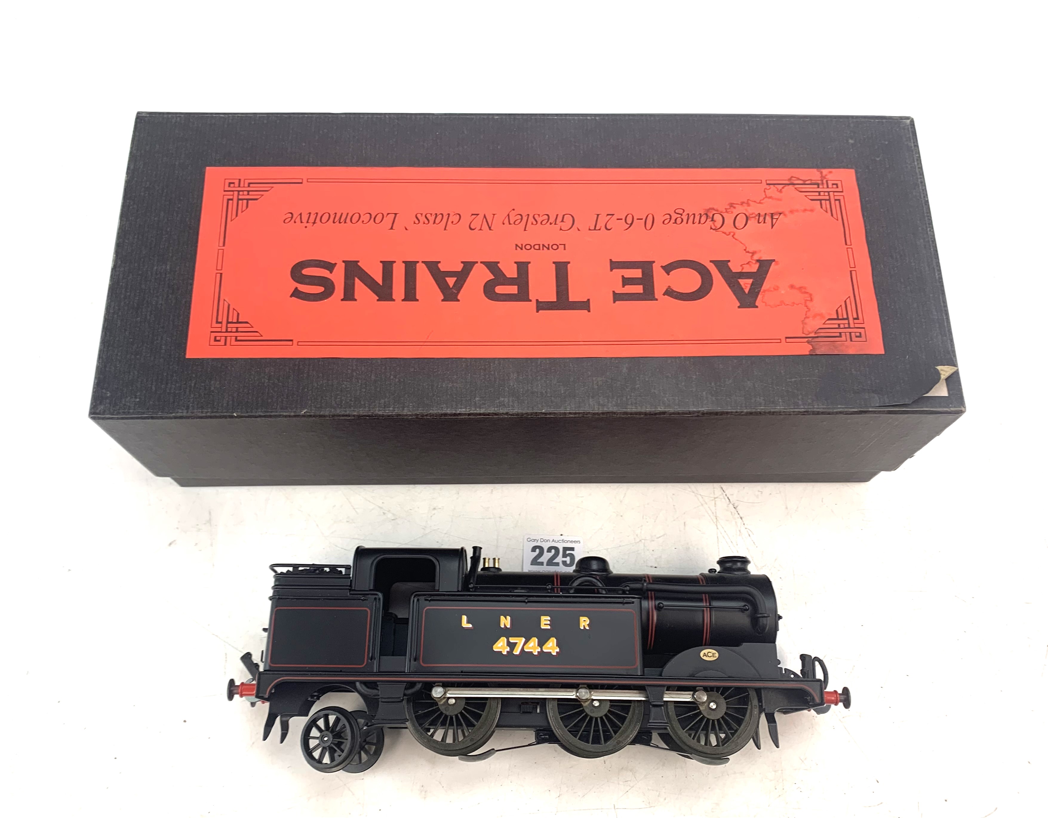 Ace Trains 0 gauge 0-6-2T LNER black Tank locomotive 'Gresley N2 Class ...