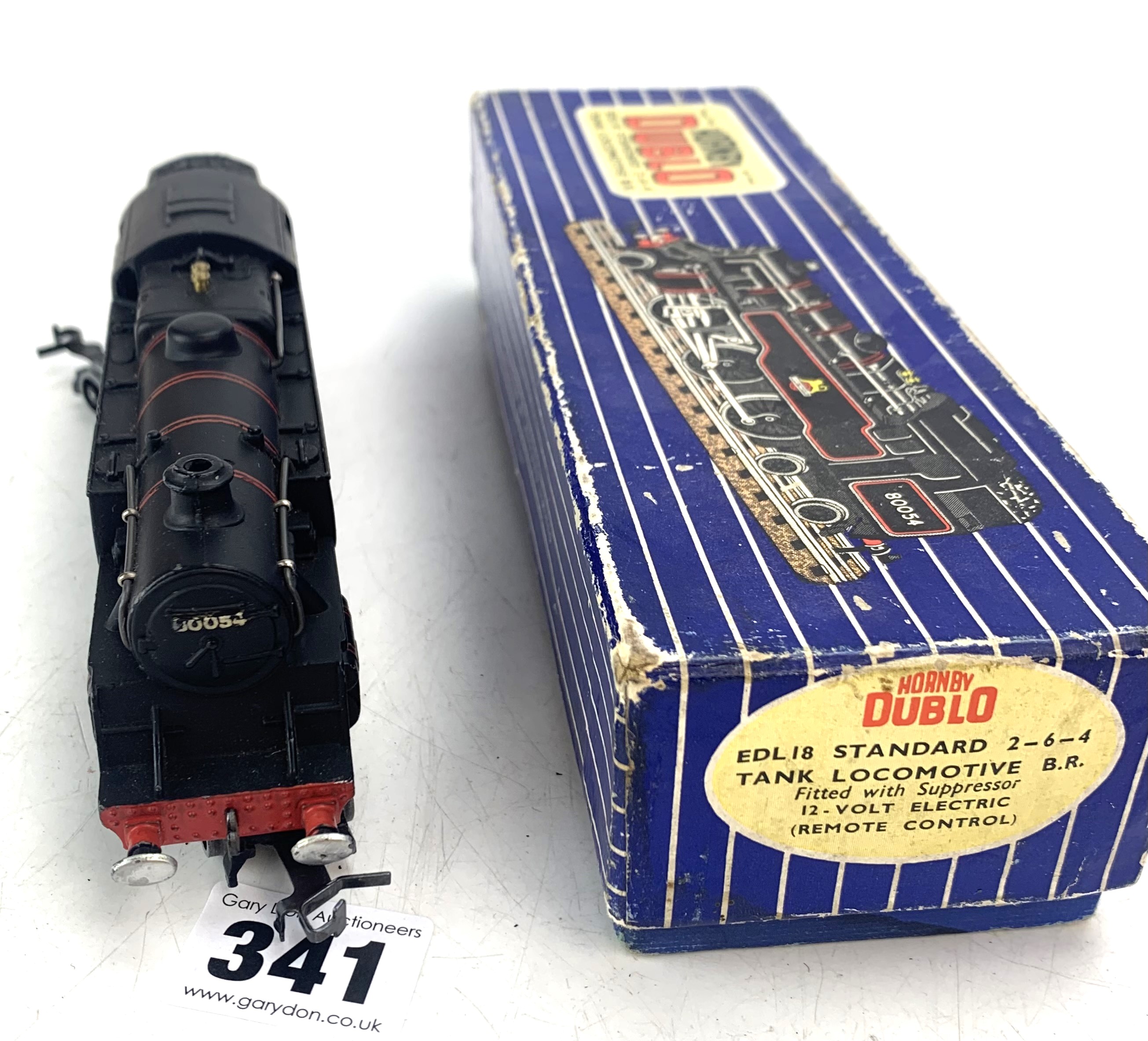 Hornby Dublo EDL18 Standard 2-6-4 Tank Locomotive BR, boxed