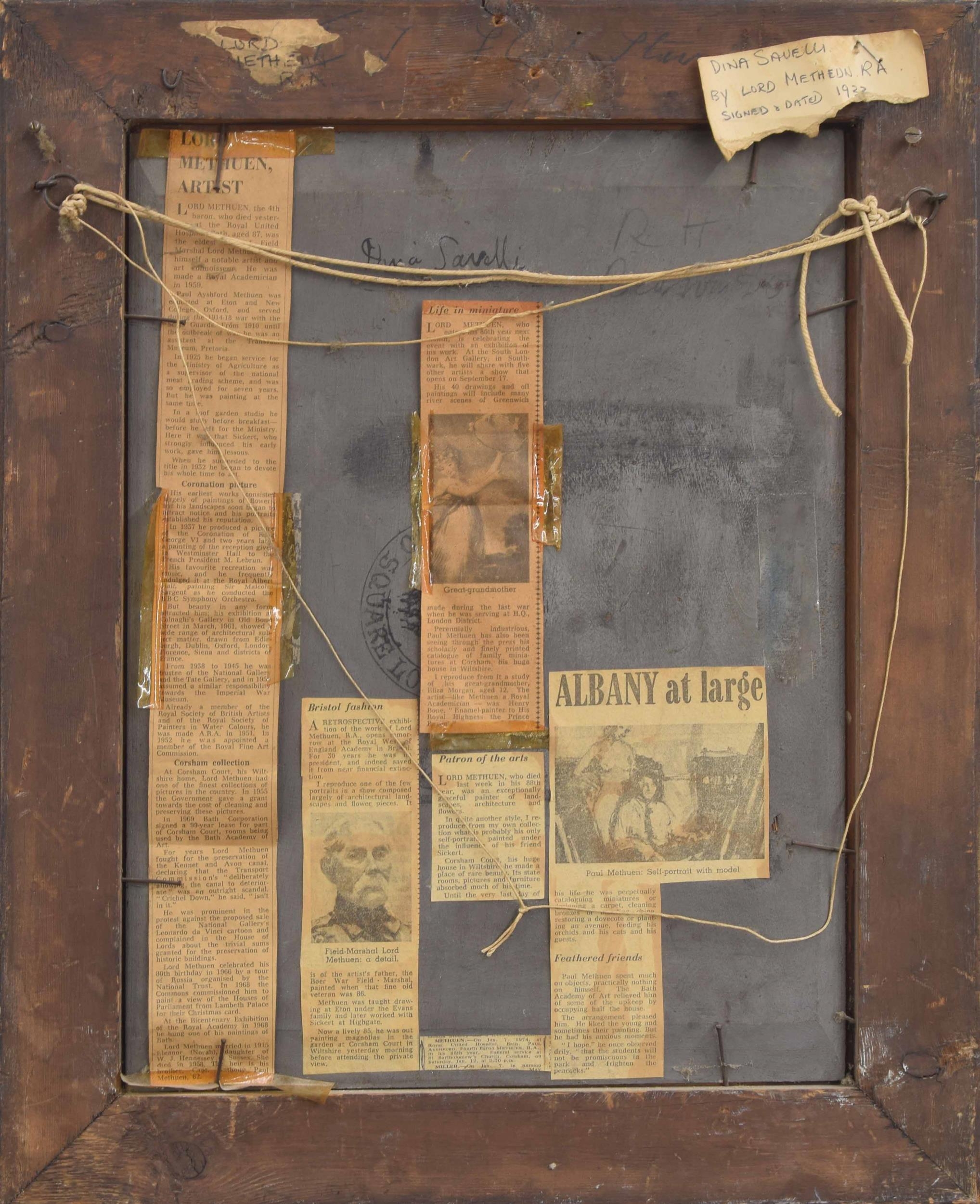 Paul Ayshford Methuen (Lord Methuen, 4th Baron) RA., RWS., PRWA., (1886 ...