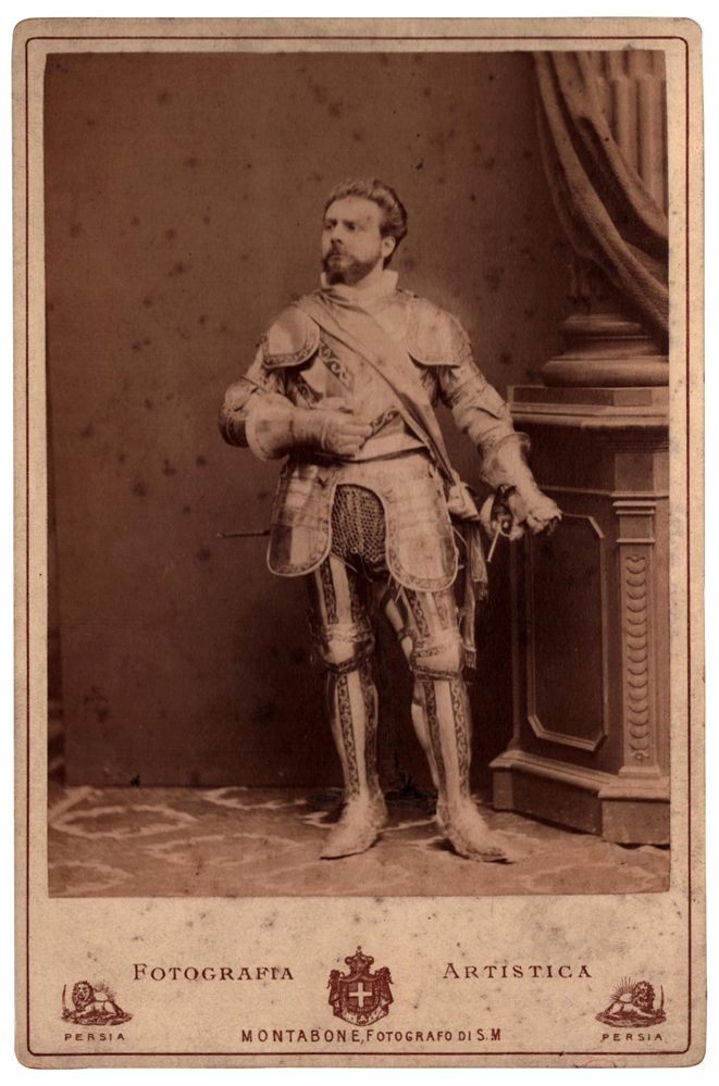 Senatore Sparapani (Roma 1847- Firenze 1926) Baritono Autografo su ...