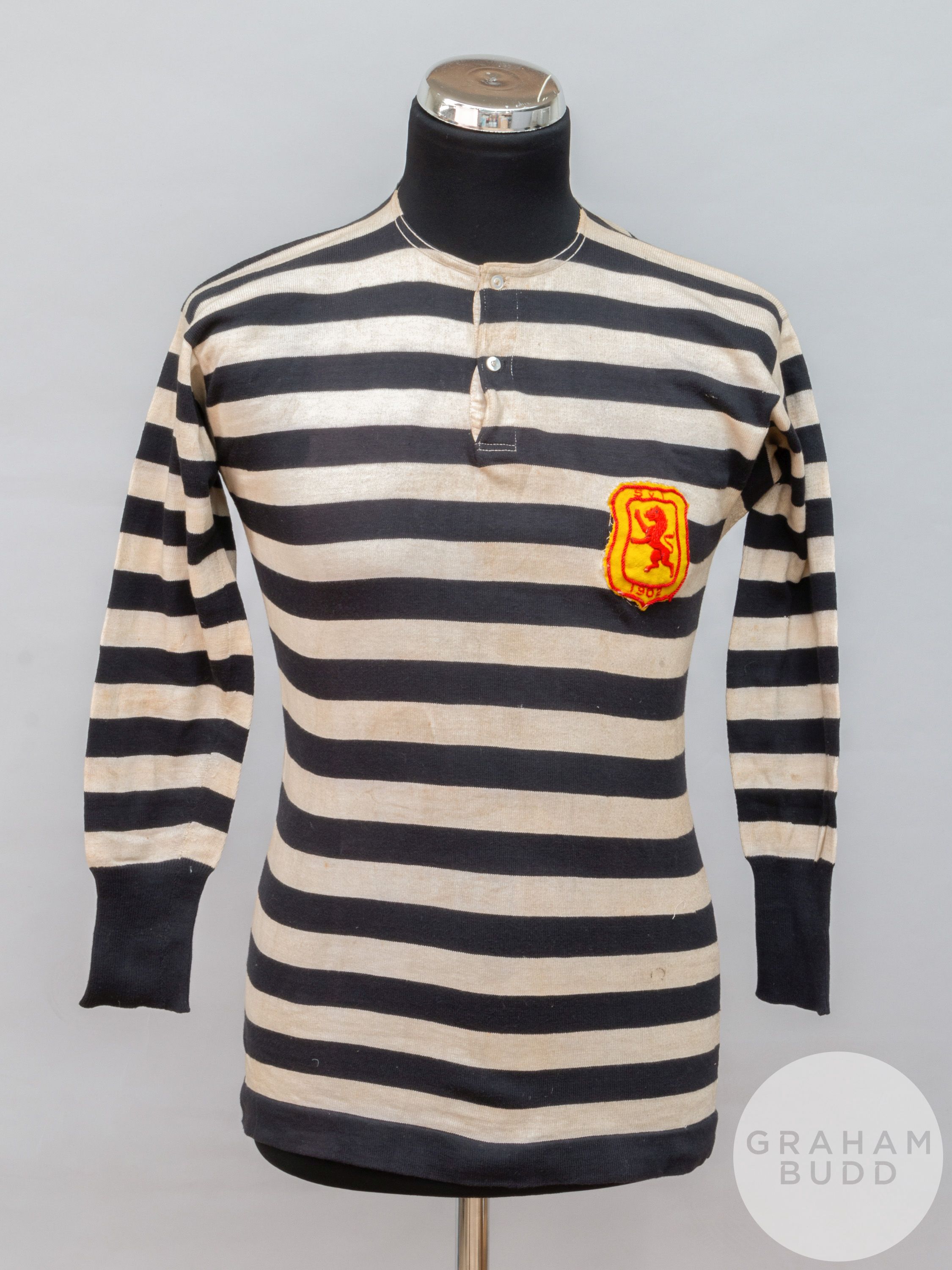 William McCartney extremely rare black and white Scotland v. Ireland ...
