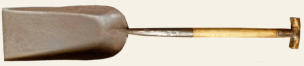 BR Firemans Shovel by E&W Lucas. A fine example suitably stamped ...