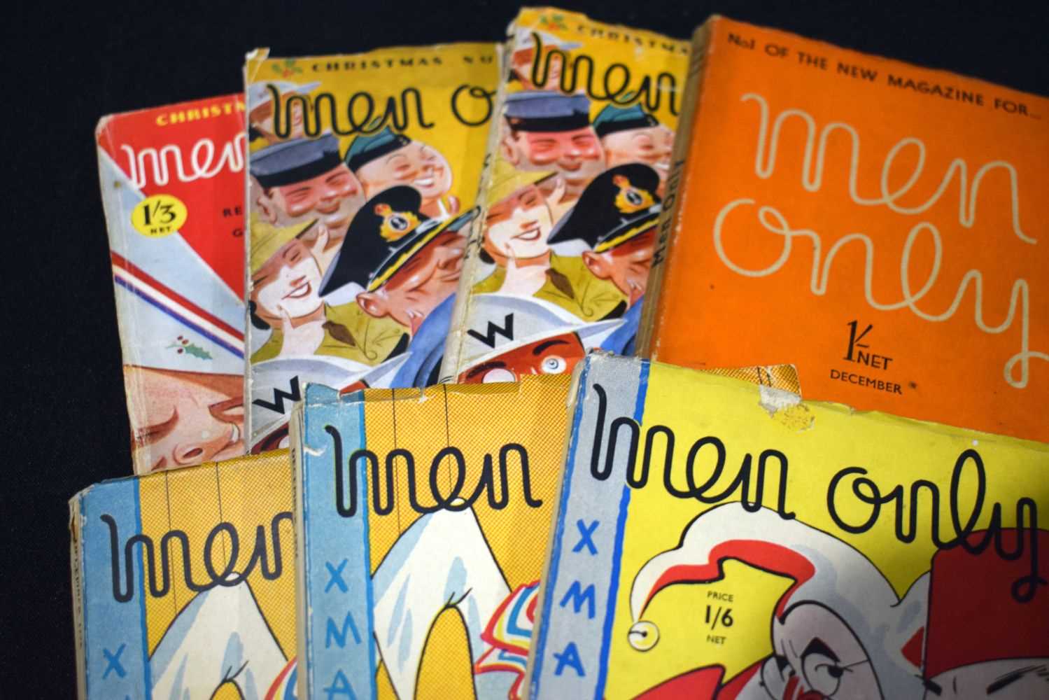 A collection of 1940/50's Men Only magazines together with Lilliput ...