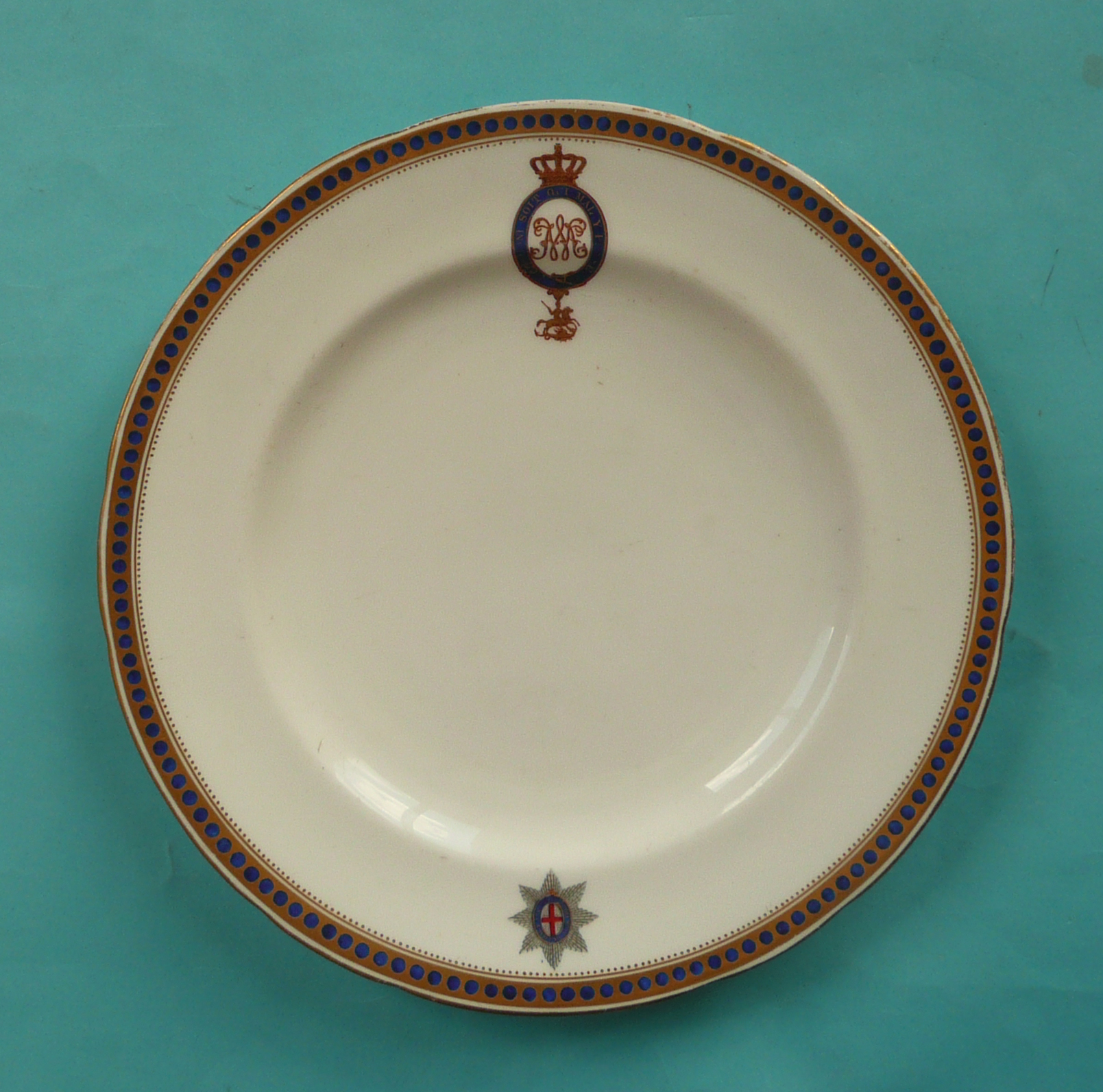 1863 Prince (Albert) Edward and Princess Alexandra: a Minton porcelain ...