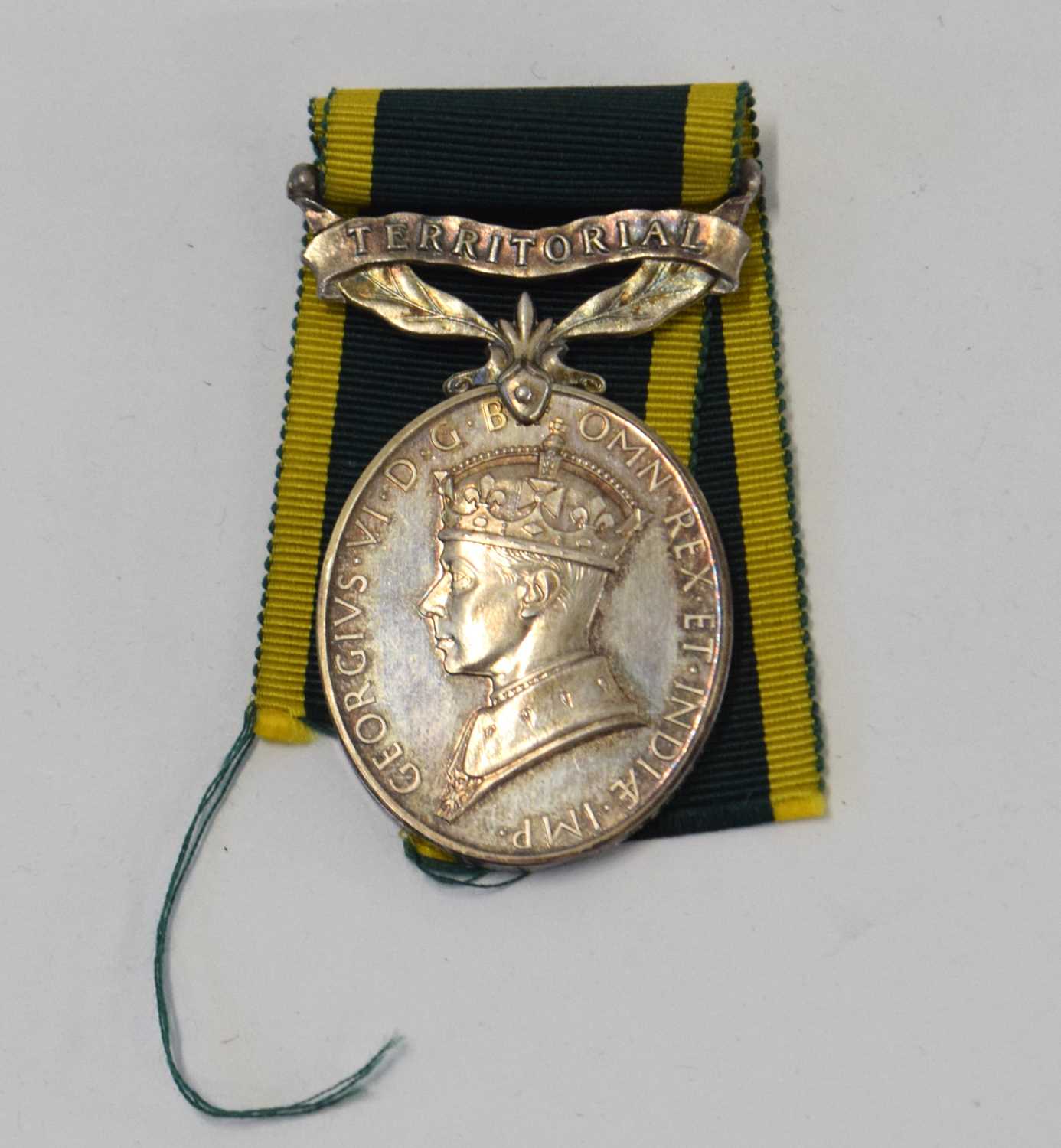Second World War GRVI Territorial Efficiency medal impressed to W/778 ...