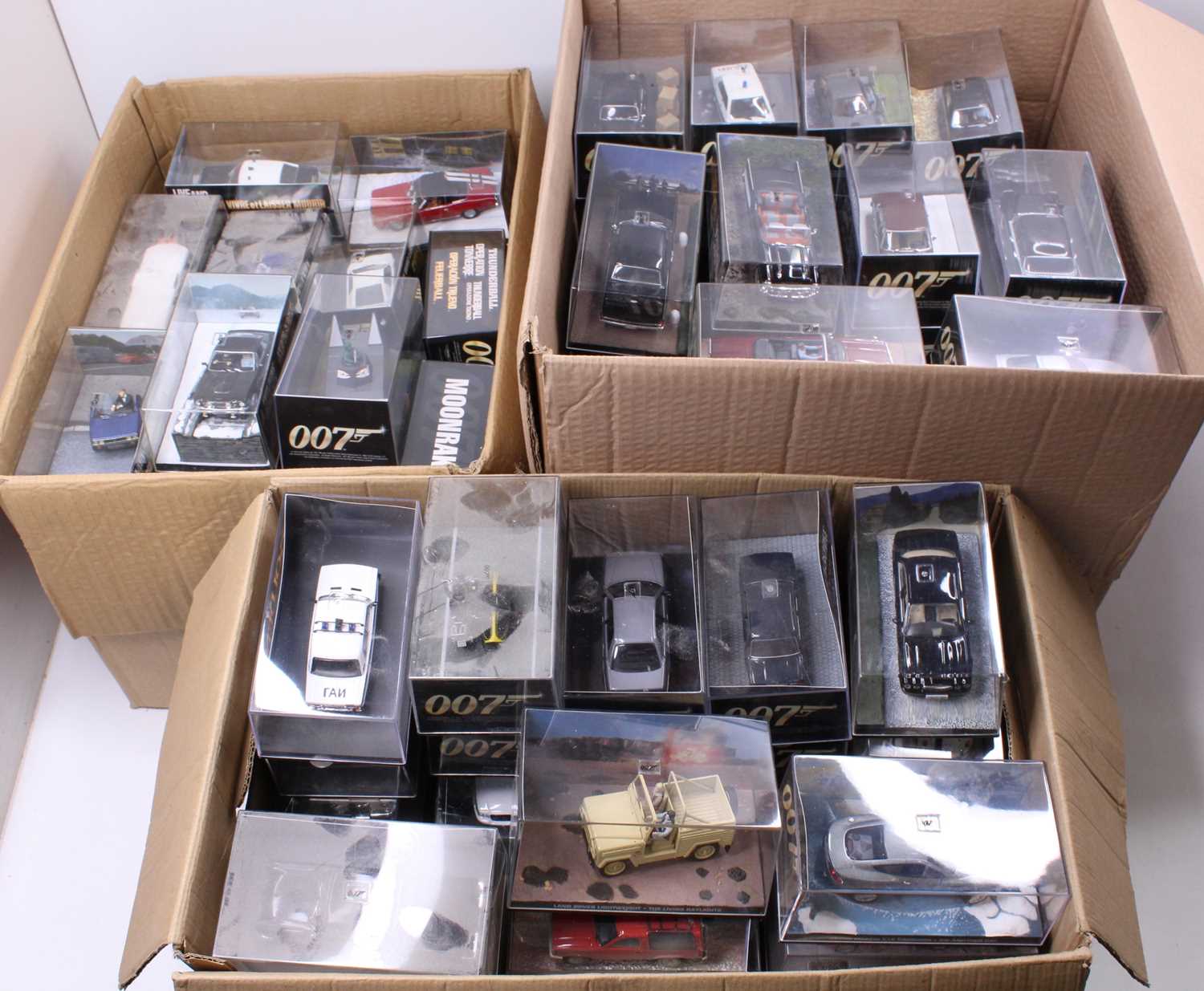 120+ boxed Fabbri Collection James Bond 007 Diecast Vehicles including ...