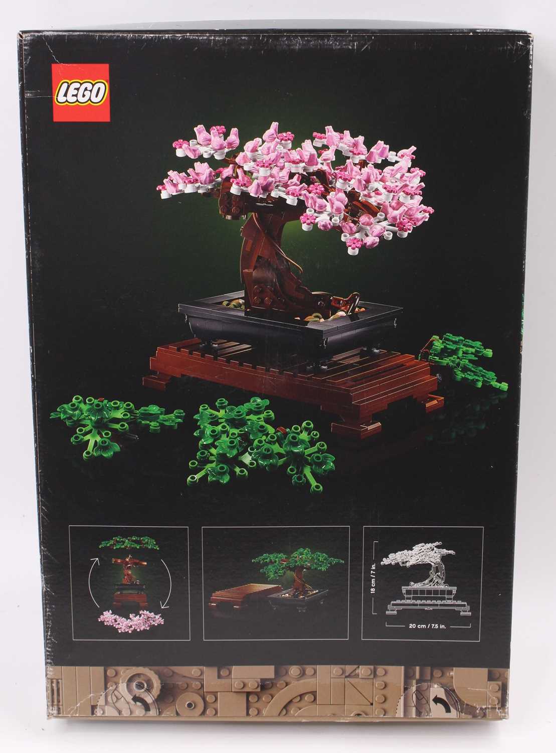 A Lego Botanical collection Bonsai Tree boxed kit housed in the ...