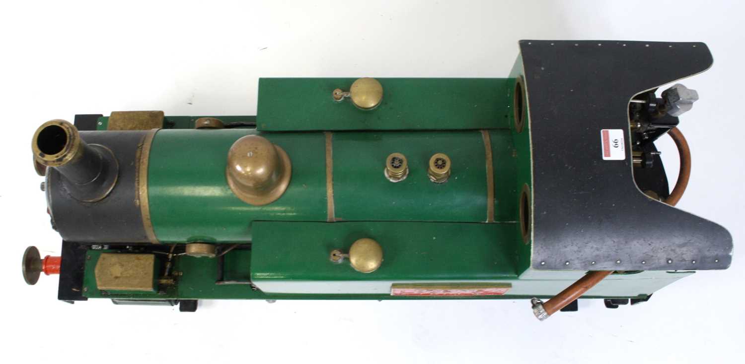 5 inch gauge Simplex style gas fired locomotive, 0-4-0 example, hand ...