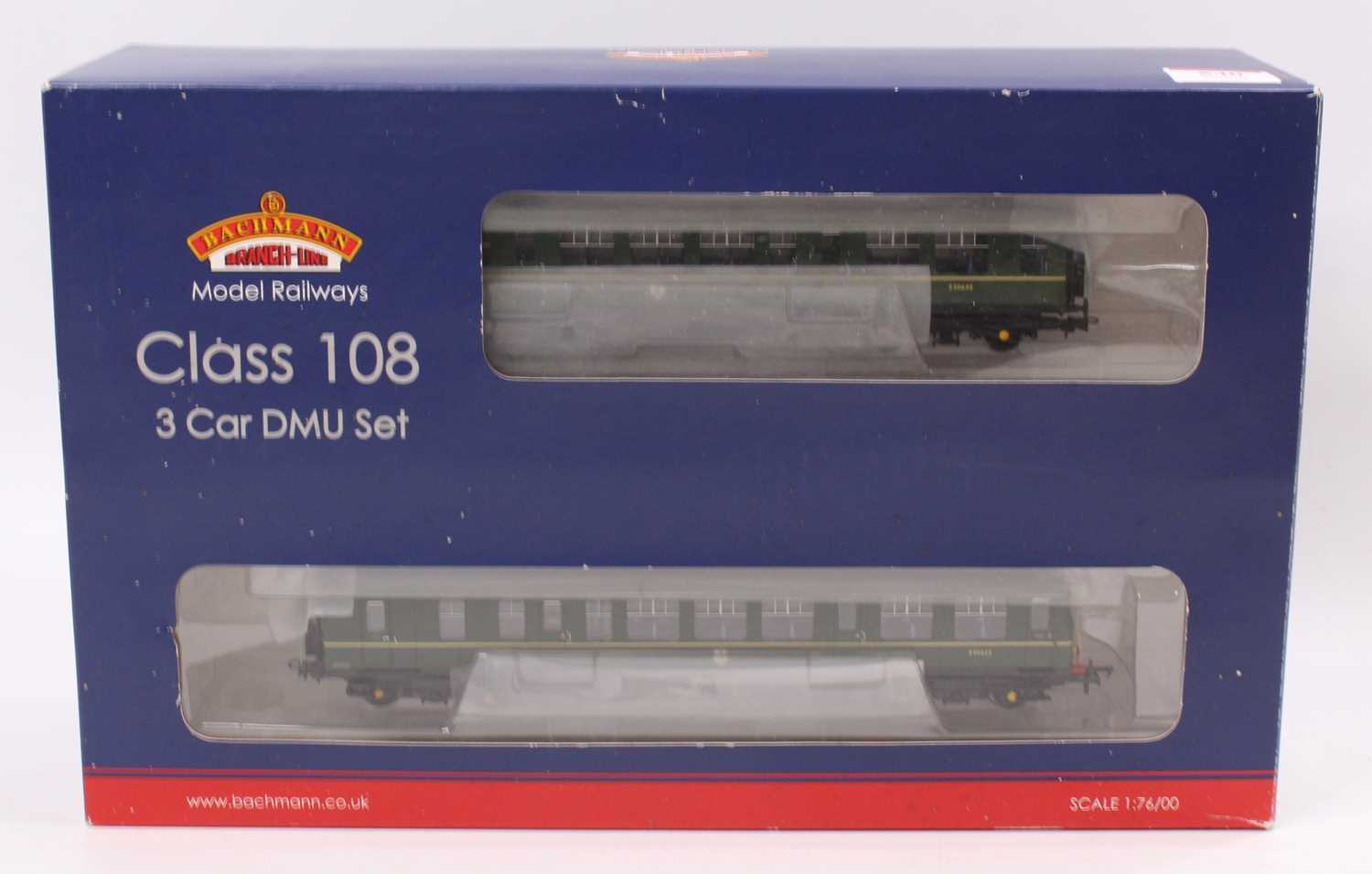Bachmann Branch-Line 32-911A class 108 three car DMU BR green, vehicles ...