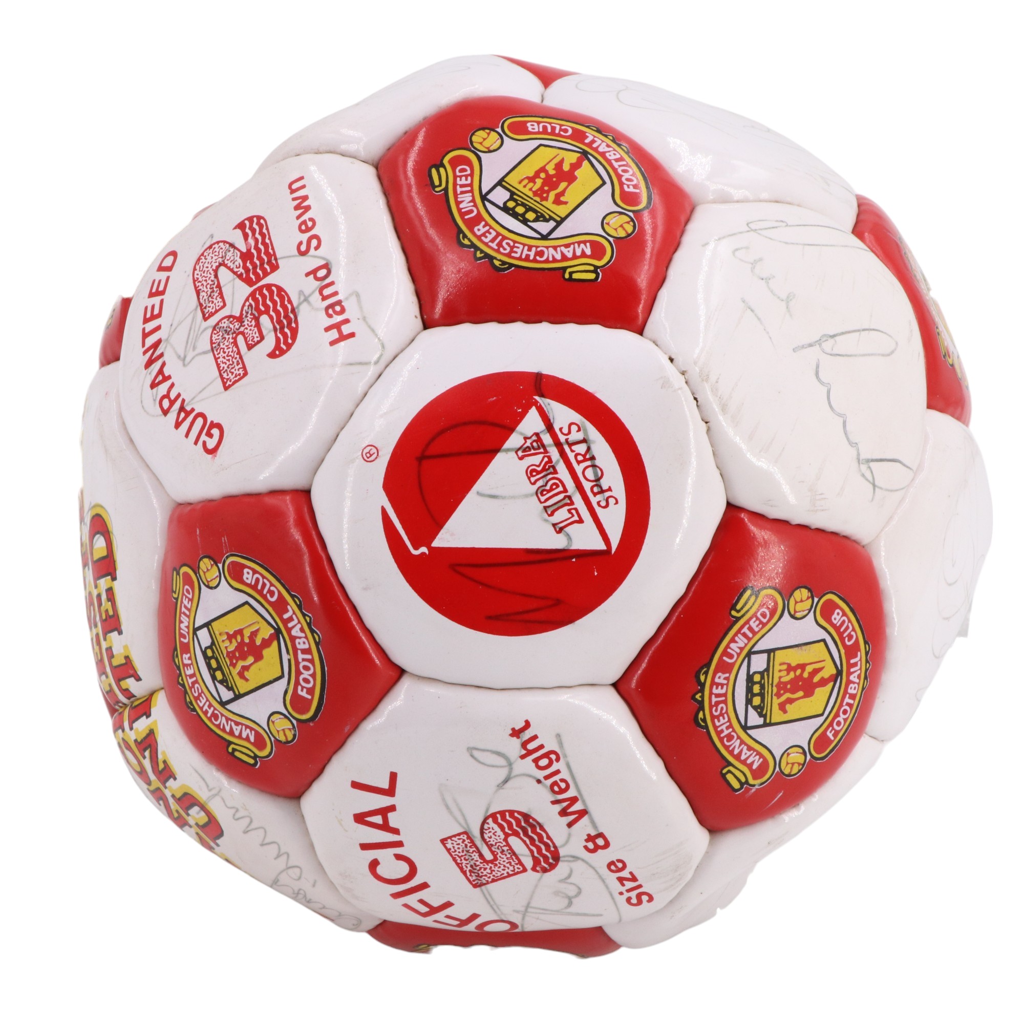 An autographed Manchester United Premier League Champions 1992-93 ...