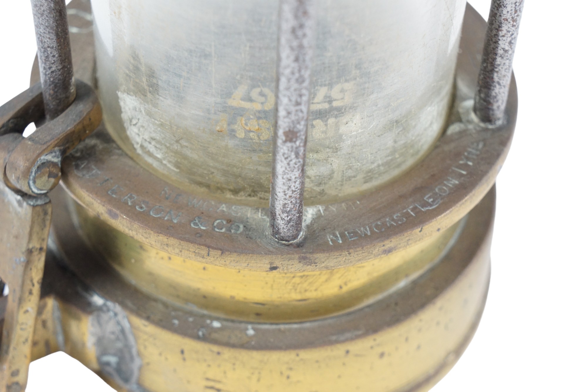 An early 20th Century "Type A1" brass and steel miners lamp by ...