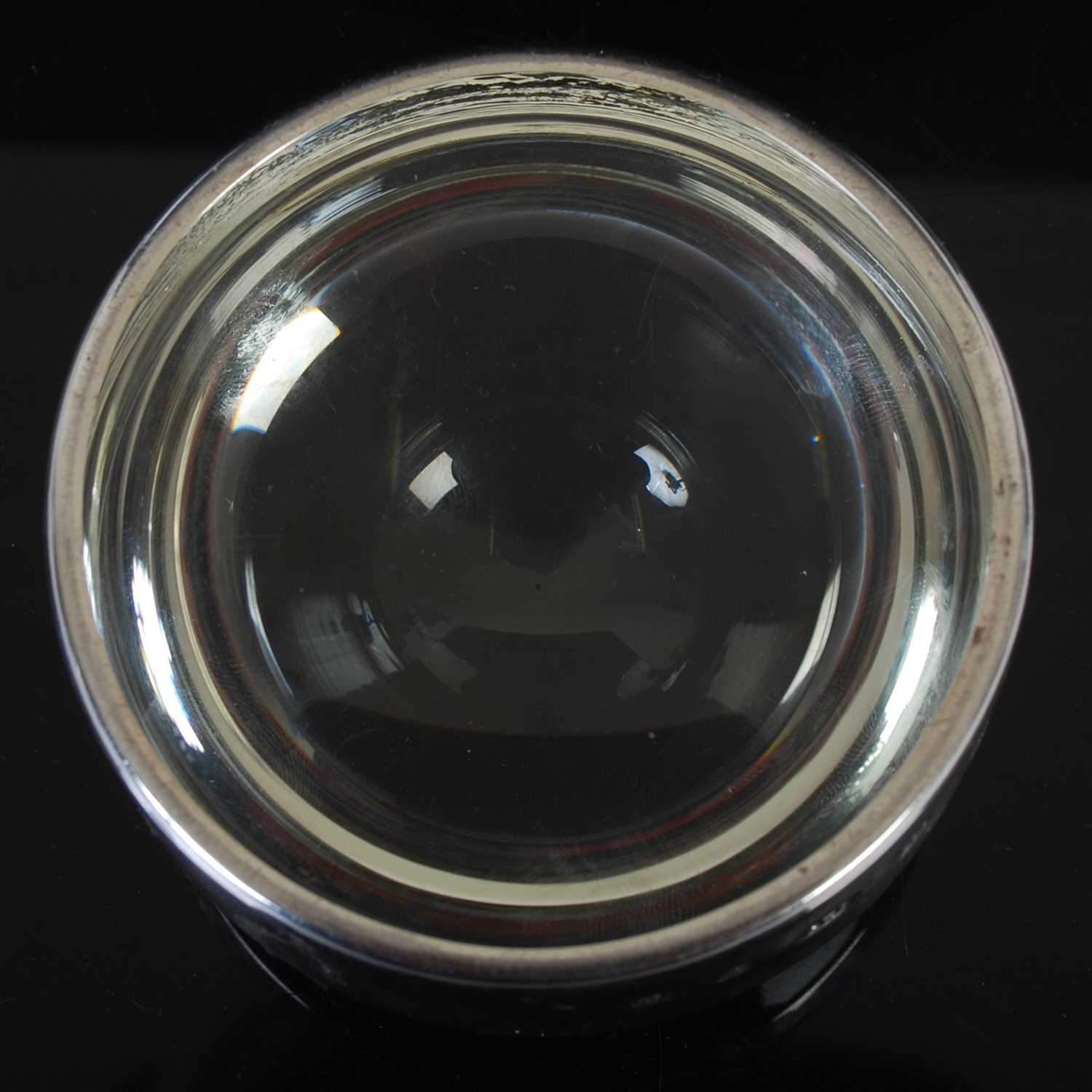 A silver mounted desk magnifying glass, London, 2003, makers mark of ...