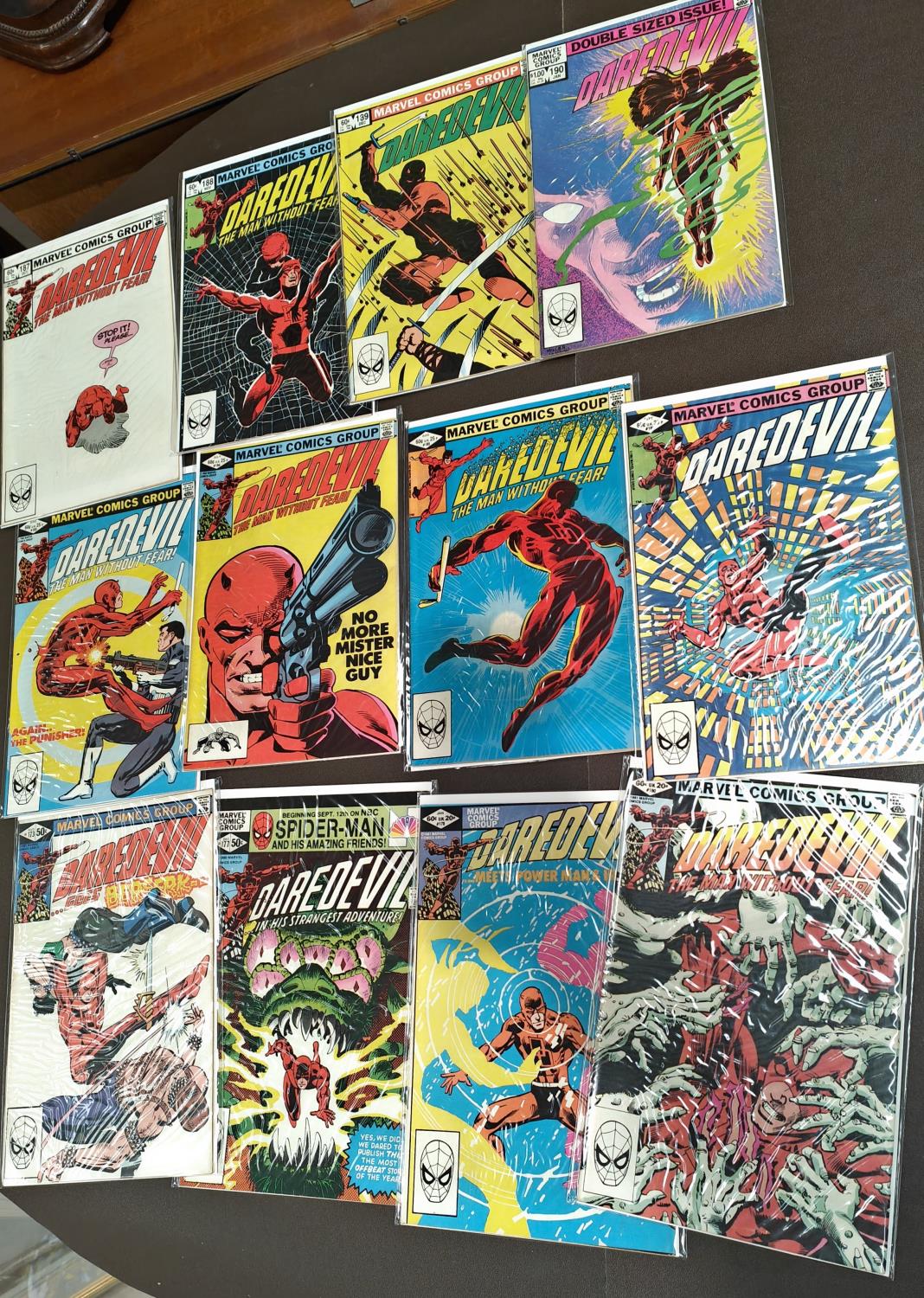 Marvel Comics: Late 1970's onwards Daredevil 159, 163-173, 177, 178 ...