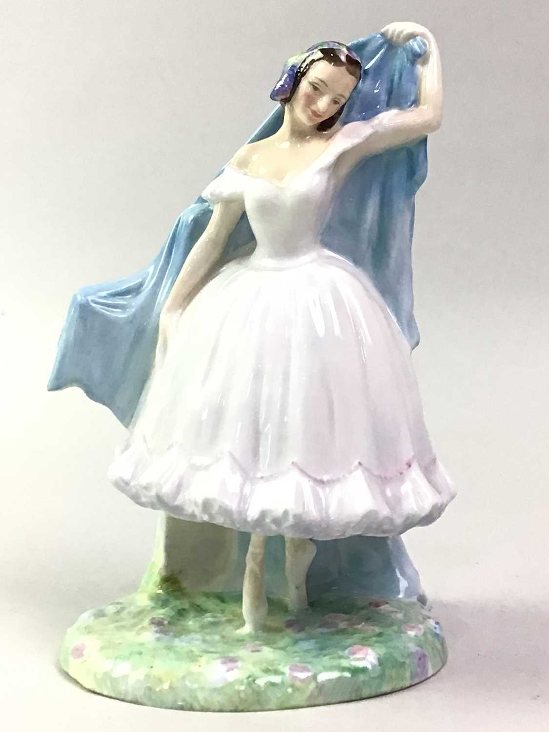 ROYAL DOULTON FIGURE OF THE FORREST GLADE GISELLE, AND OTHER FIGURES ...