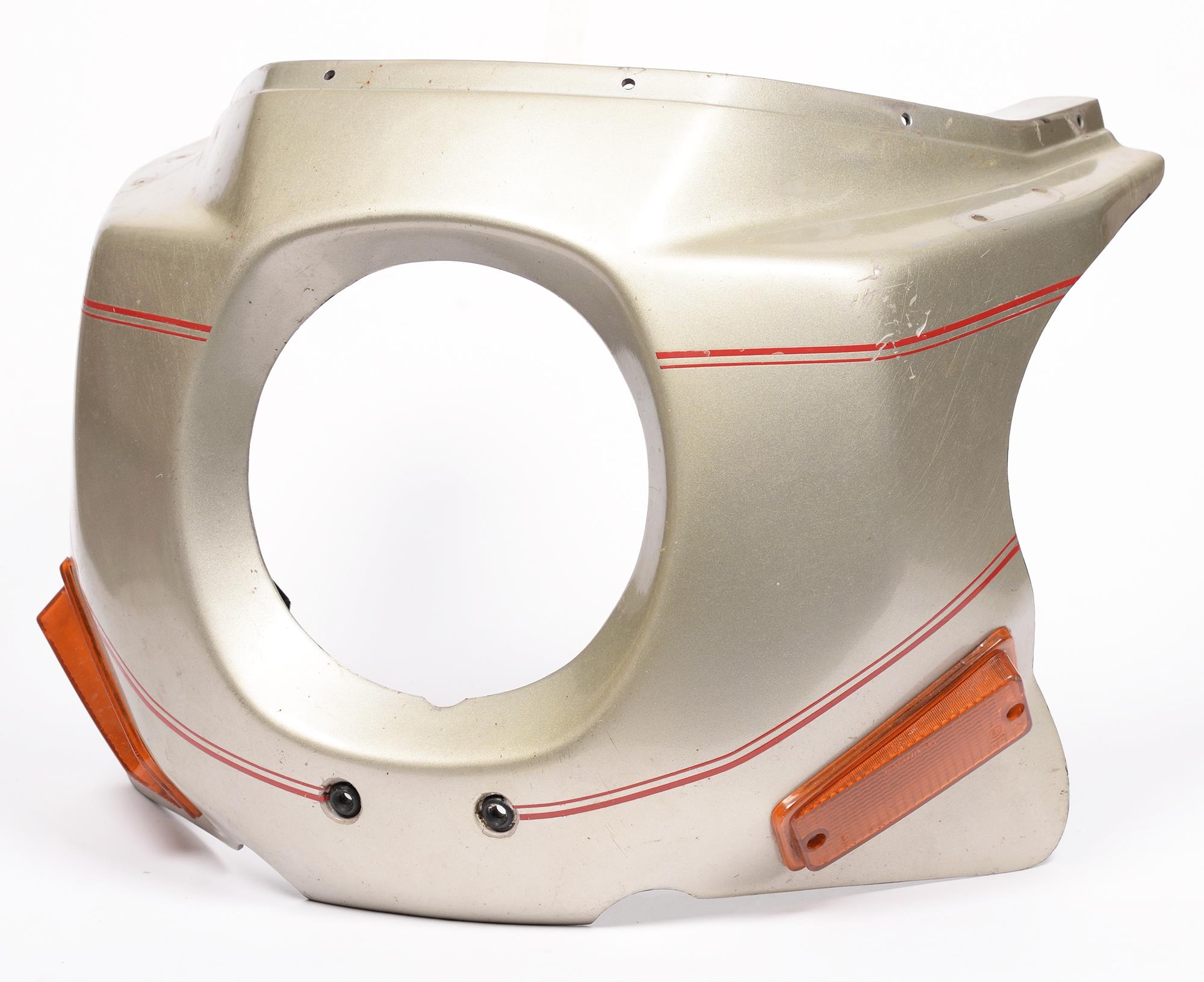 Motorcycles. A Laverda 1200 TS Mirage front fairing, c.1980, with ...