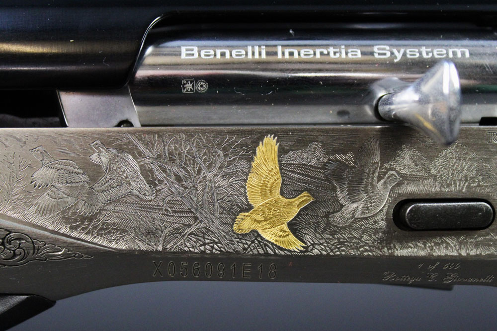 Benelli Raffaello limited edition 1/500 20 bore semi automatic shotgun ...