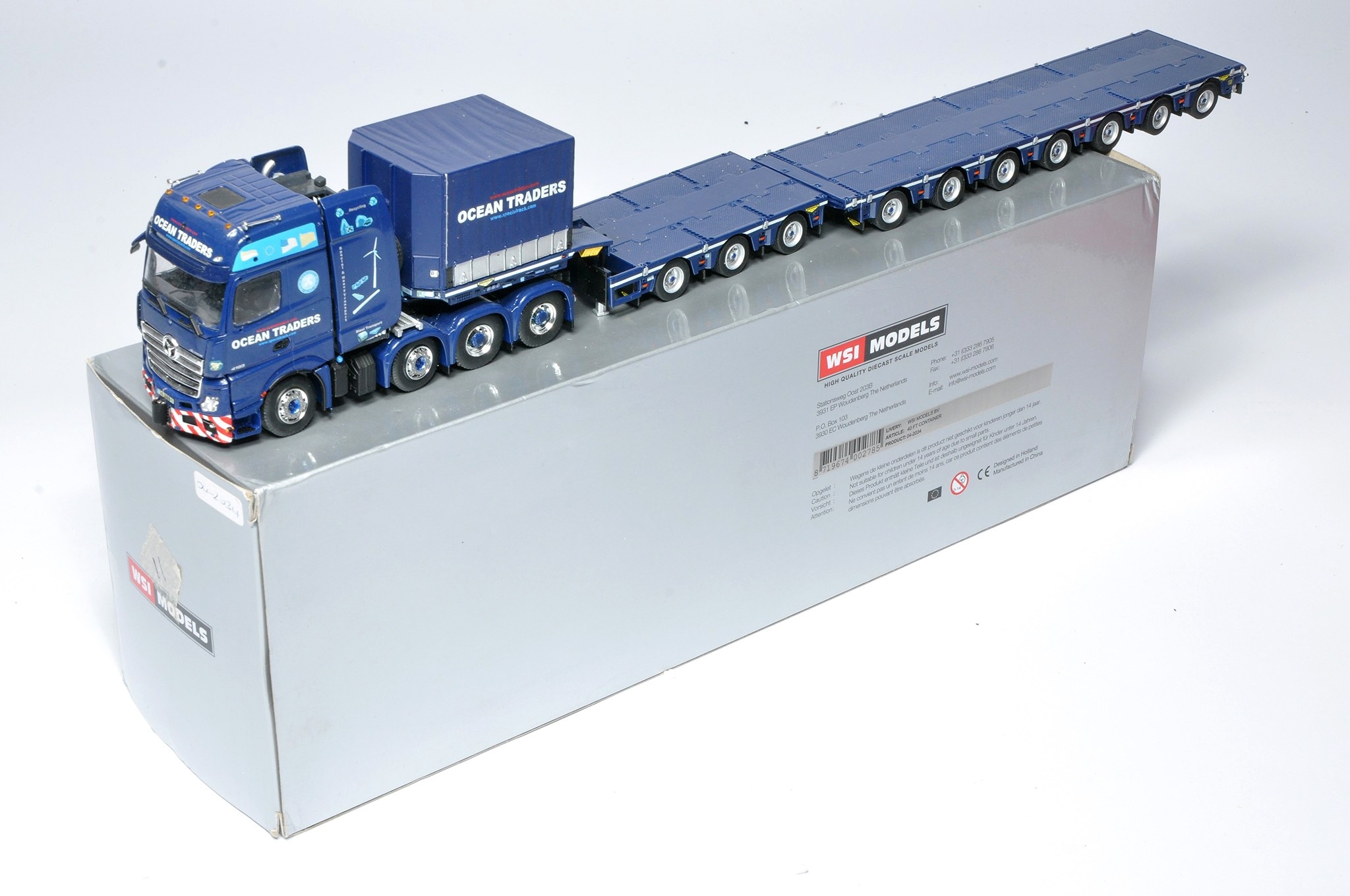 WSI 1/50 diecast model truck issue comprising Ocean Traders Heavy ...