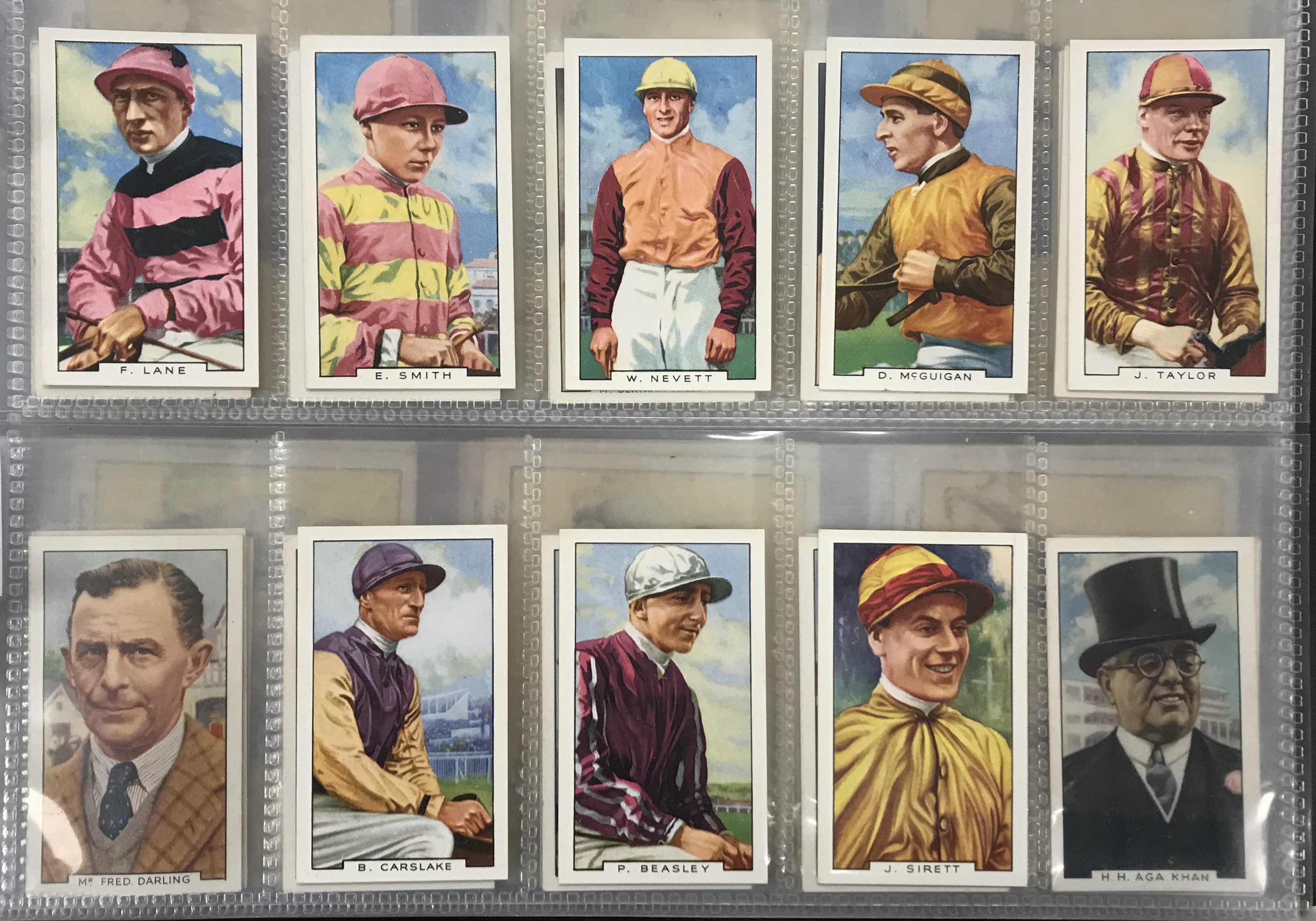 Two albums of Gallaher Ltd cigarette cards circa 1911-1939, including ...