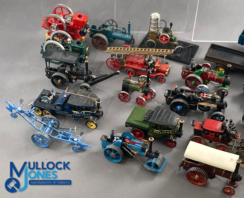 White Metal Showman Traction Stationary Engine Steam Models, a good ...