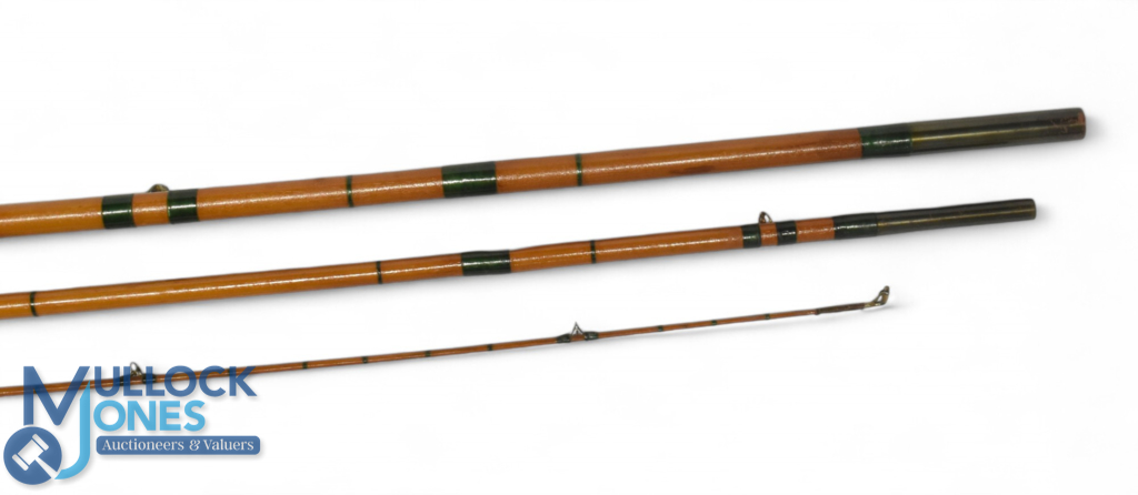 Hardy "The Upstream Worming Rod" 12' 3-piece, whole cane butt/middle ...