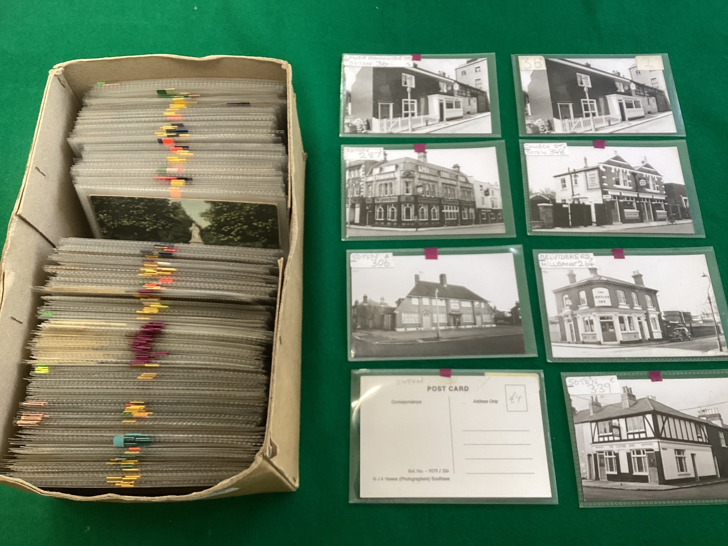 Retired ex-dealer’s stock of a box of very approximately 350 sleeved ...