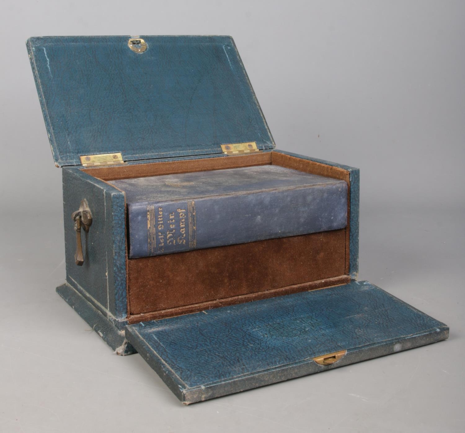 Adolf Hitler, Mein Kampf in presentation box. Published by Franz Eher ...