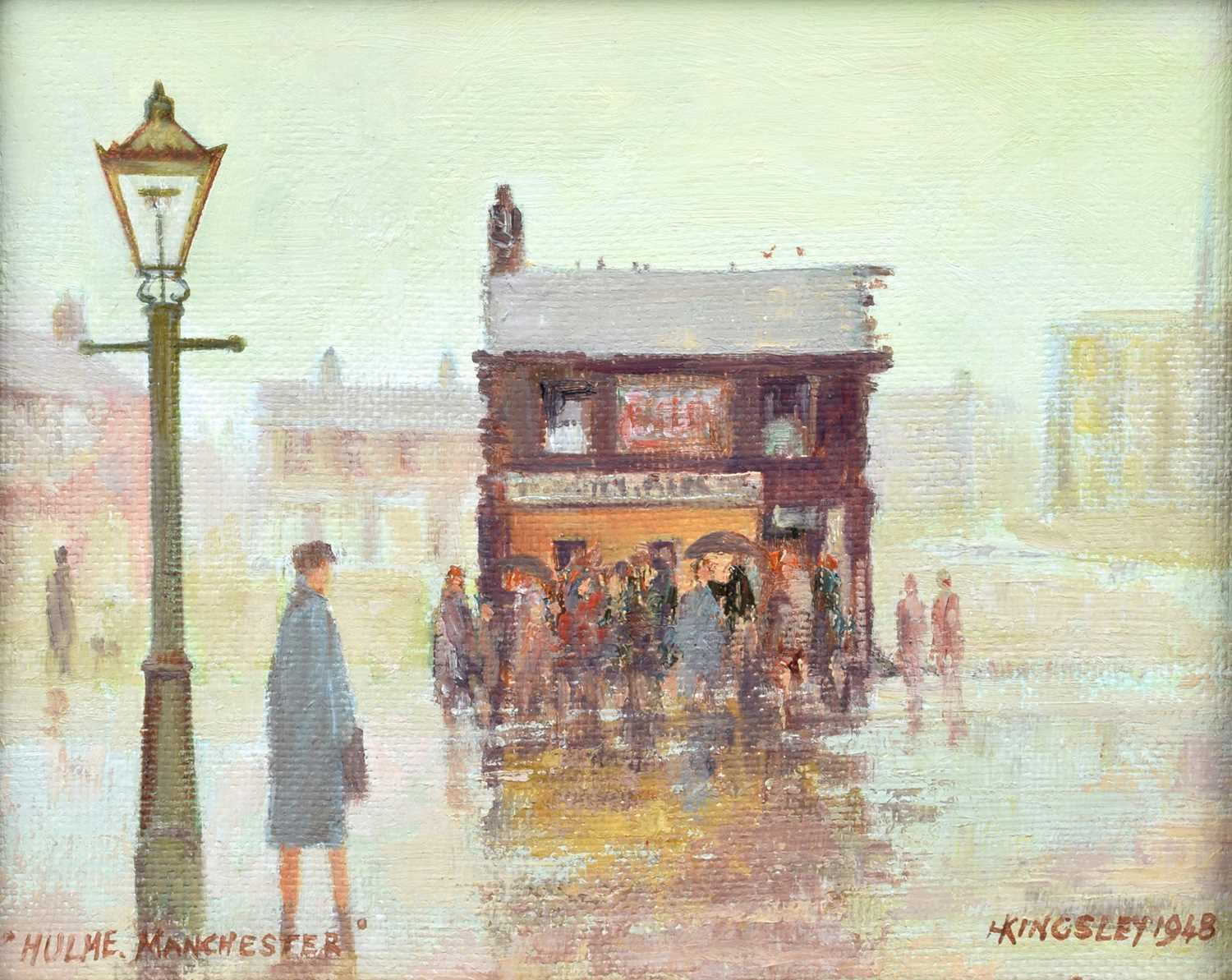 Harry Kingsley (British 1914-1998) "Cigarettes, Hulme, Manchester ...
