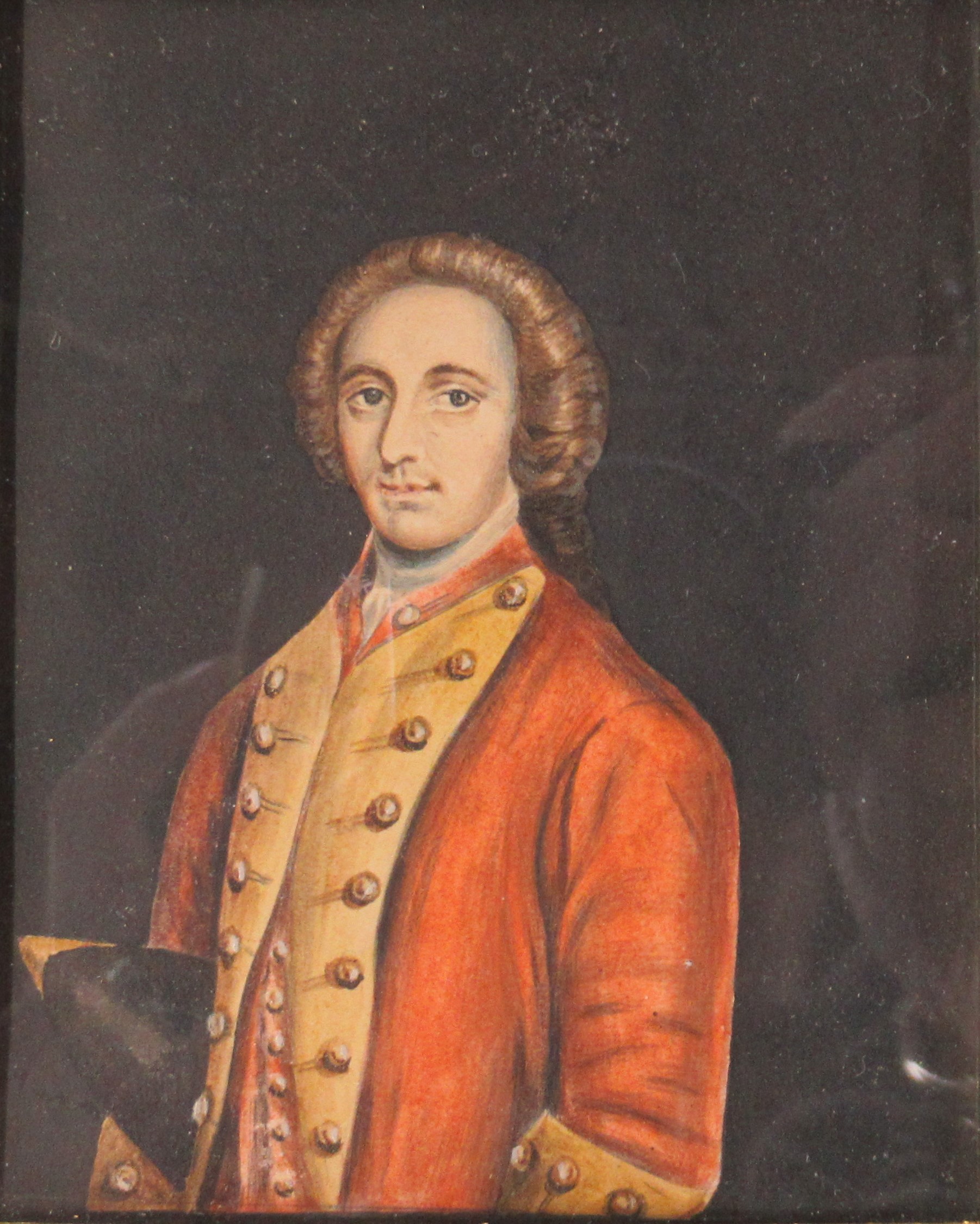 An American portrait miniature, of Lt Colonel Archibald Gordon, with ...