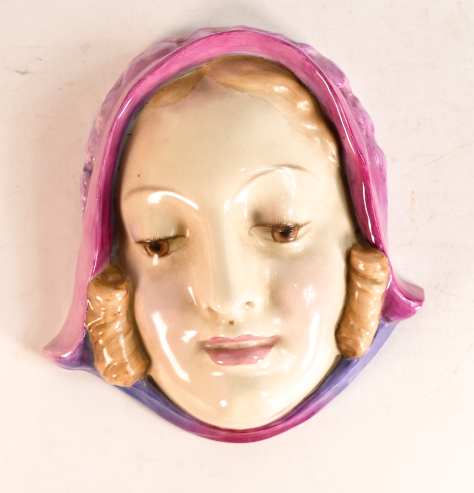 Royal Doulton face mask Sweet Anne HN1590, dated 1934, three 2cm ...