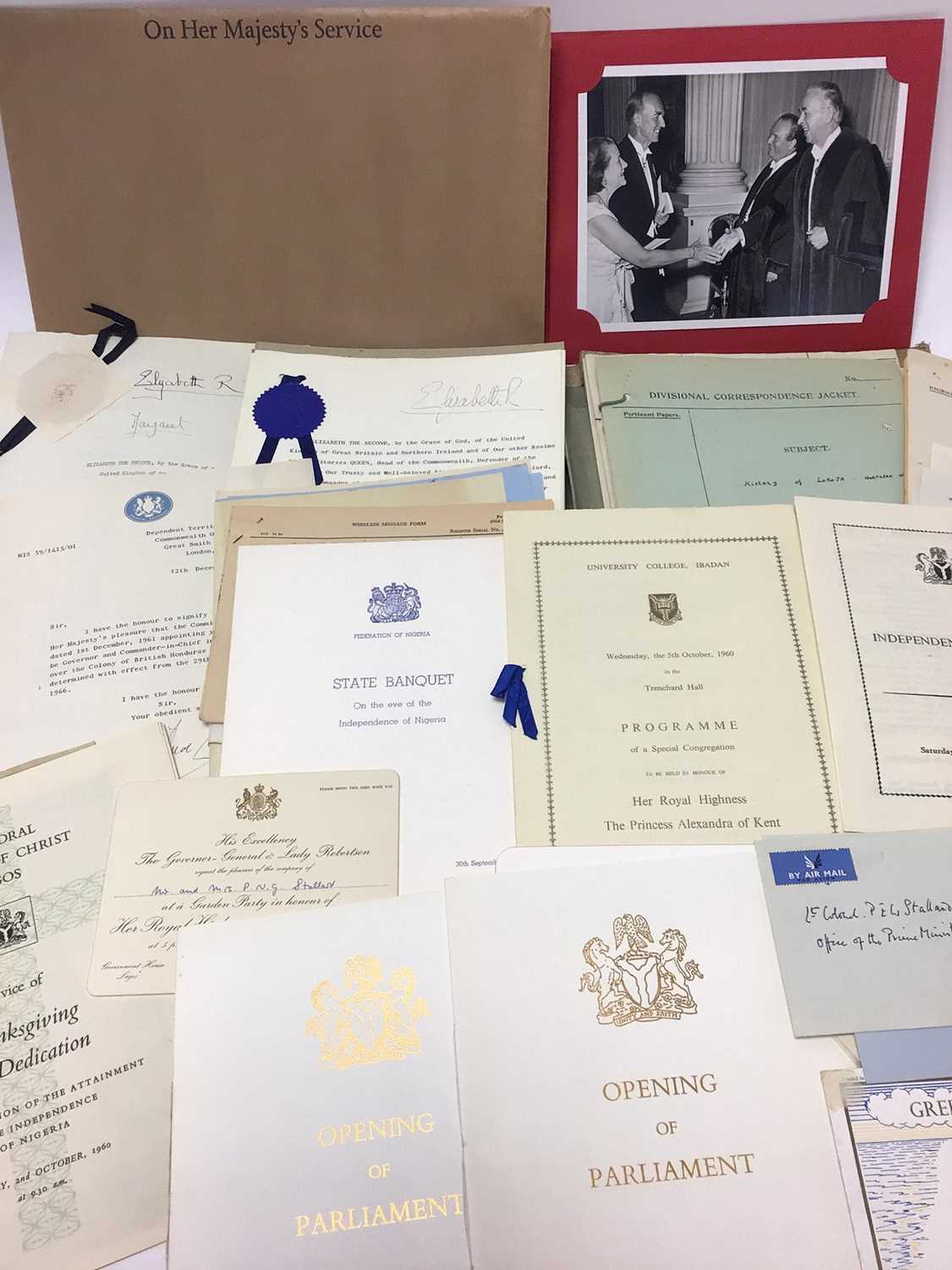 Sir Peter Stallard, KCMG, CVO, MBE., (1915-1995) former soldier ...