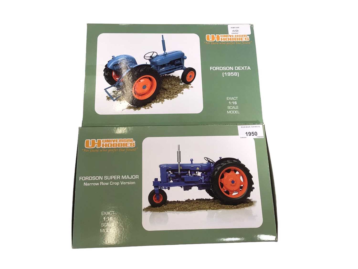 Universal Hobbies scale 1:16 Fordson Super Major Narrow Row Crop ...