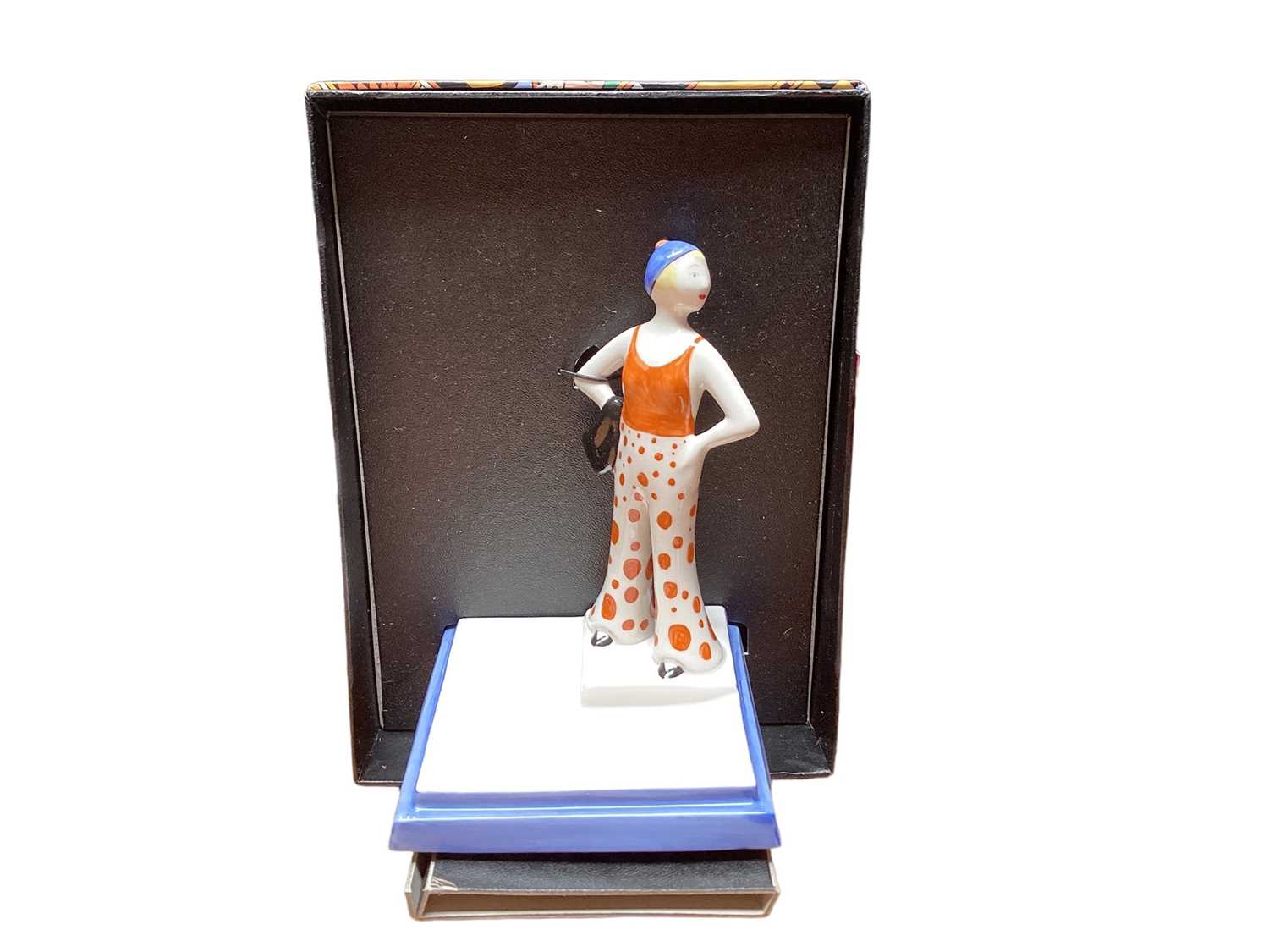 Wedgwood Bizarre by Clarice Cliff limited edition figure - Lido Lady In ...