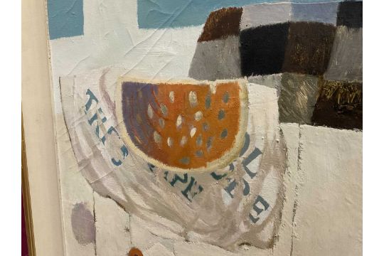*Mary Fedden (1915-2012) oil on canvas - The White Table, signed and ...