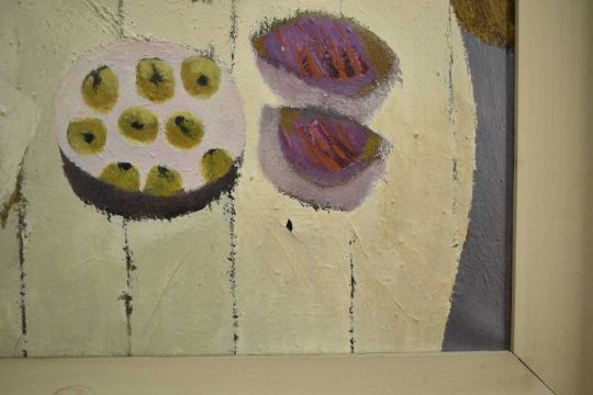 *Mary Fedden (1915-2012) oil on canvas - The White Table, signed and ...