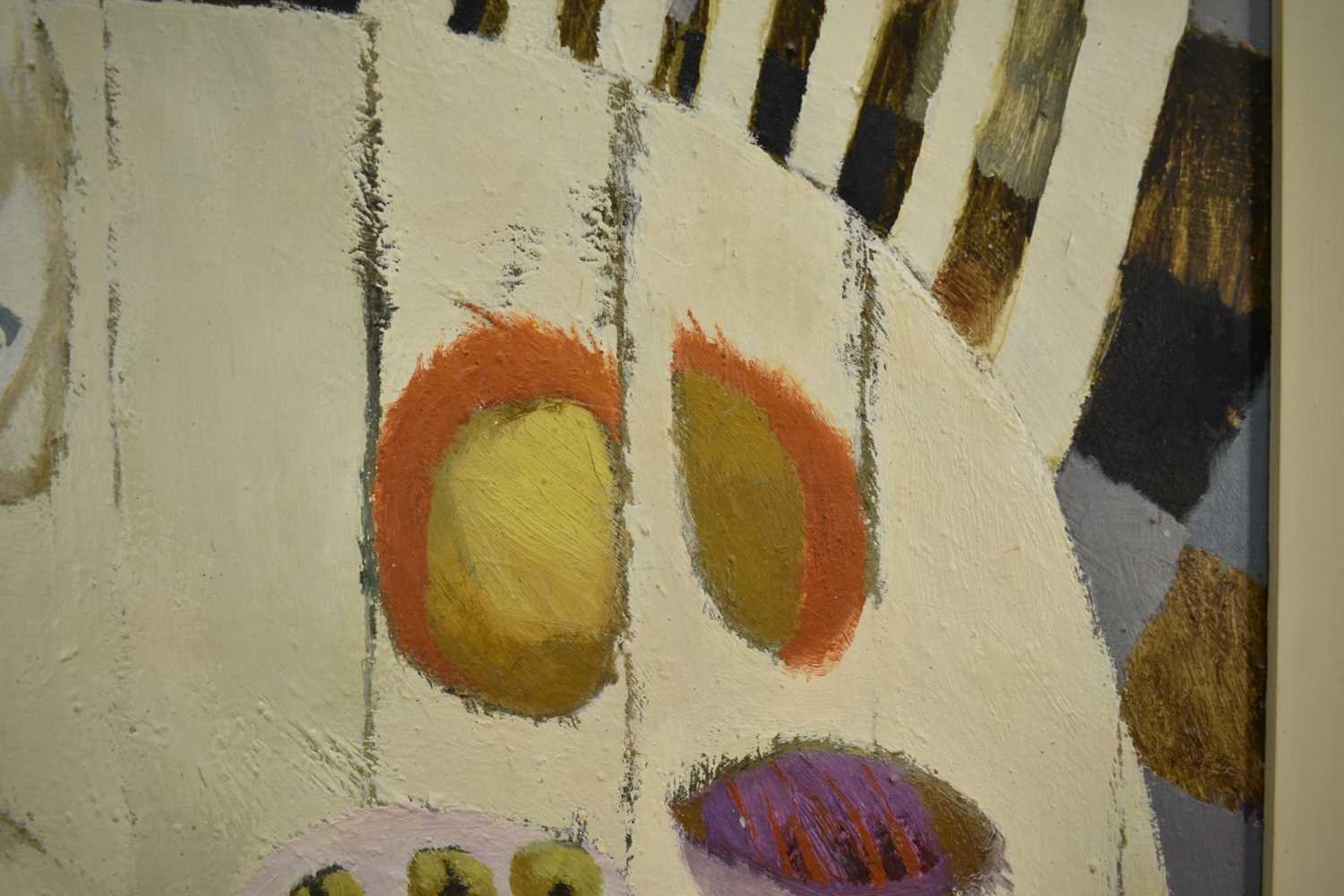 *Mary Fedden (1915-2012) oil on canvas - The White Table, signed and ...