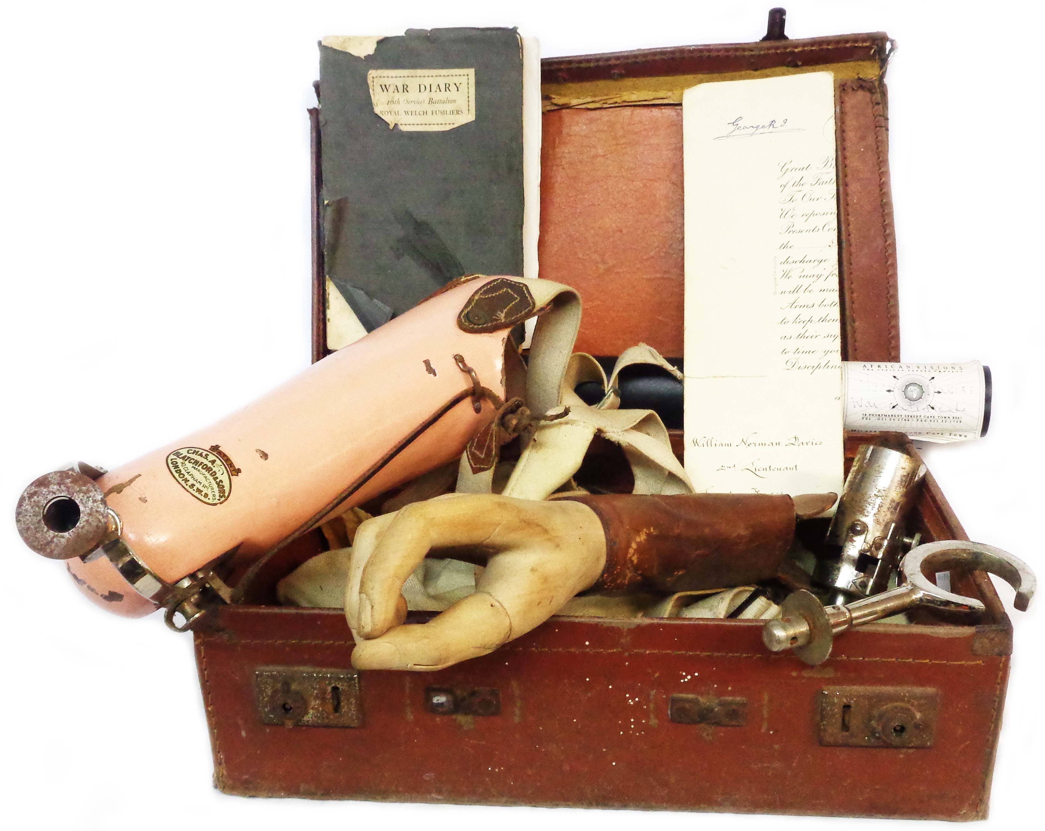 Captain William Norman Davies: a WWI period prosthetic arm by Charles A ...