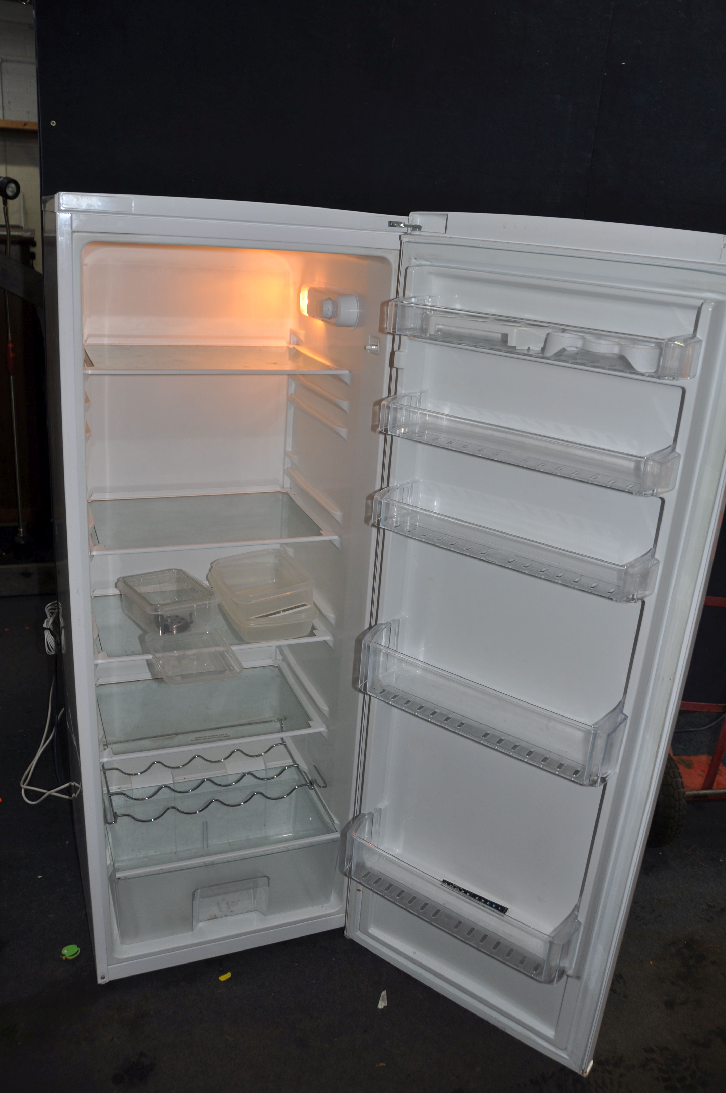 A BEKO TLDA521W1 LARDER FRIDGE width 54cm depth 57cm height 145cm (PAT ...