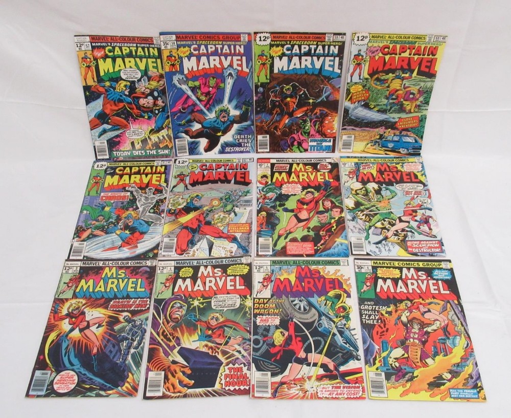 Marvels Captain Marvel and Ms. Marvel - Marvel Spotlight on Captain ...